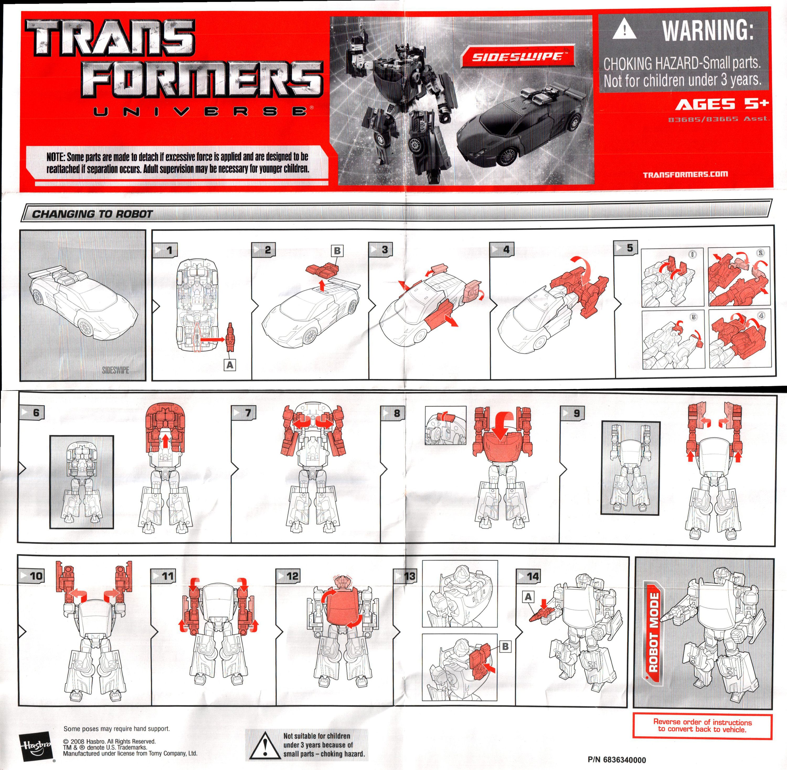 Deluxe Class Sideswipe (Transformers, Universe 2, Autobot ... Deluxe Class Sideswipe (Transformers, Universe 2, Autobot ...