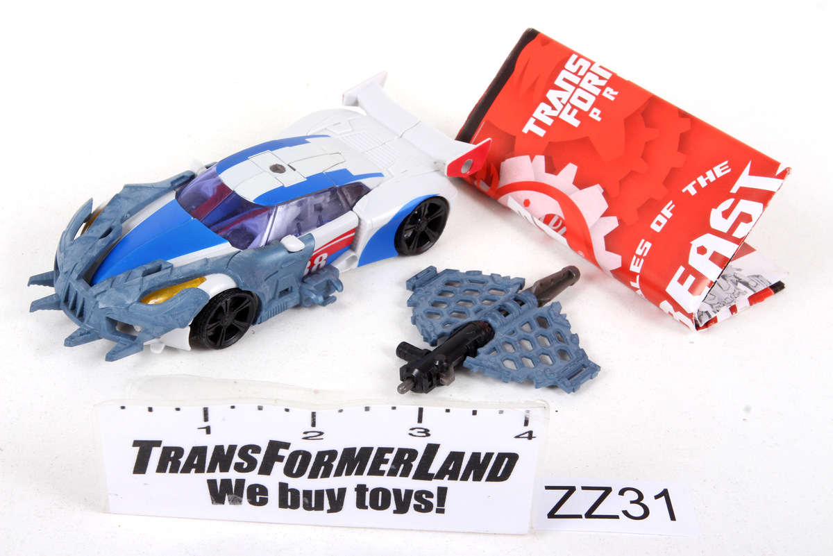 Complete Transformers® Prime Deluxe Class Smokescreen Sku 366599 3844