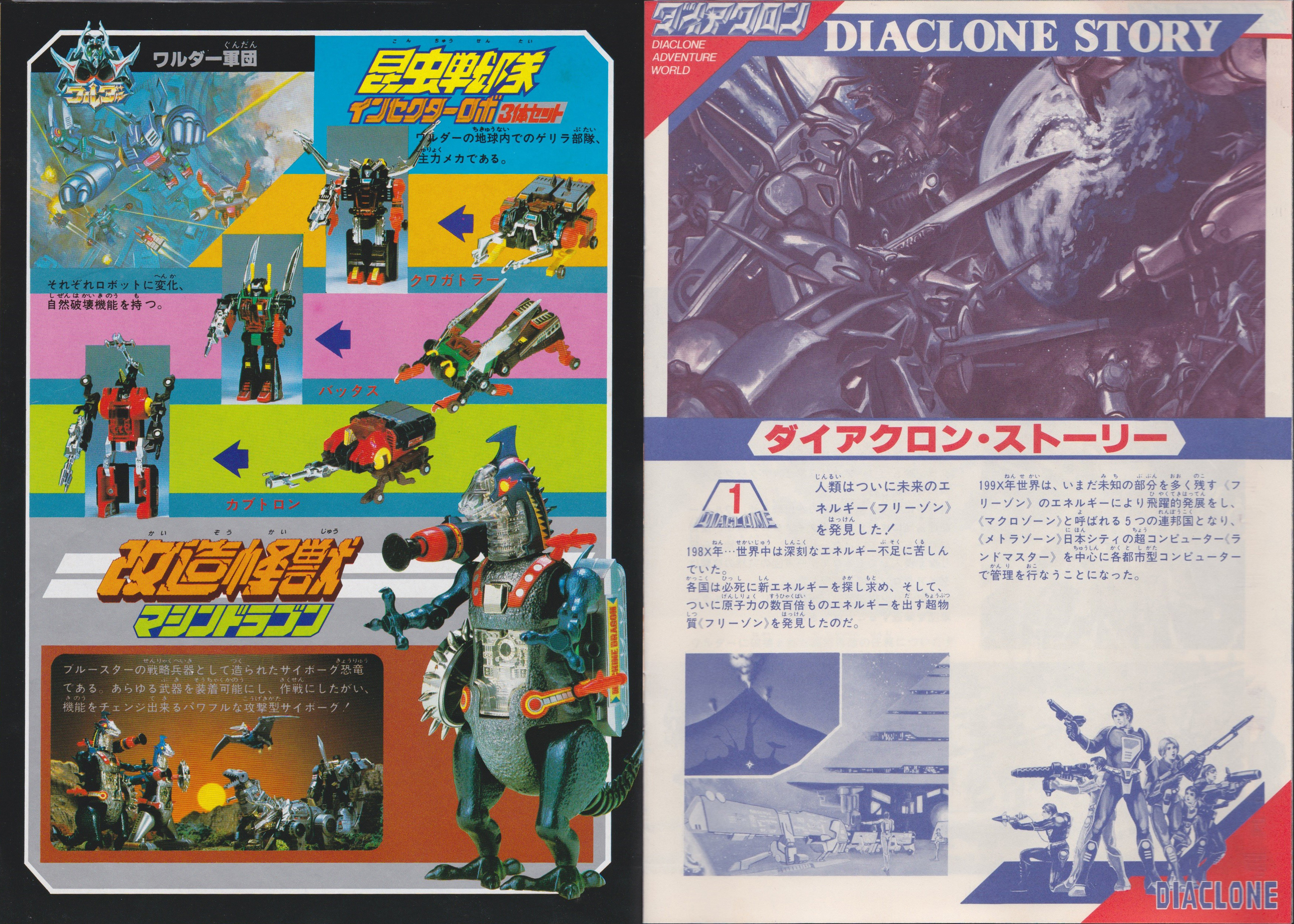 Diaclone Toy Catalog Scans Translation: 1985: a Powered Conclusion ...