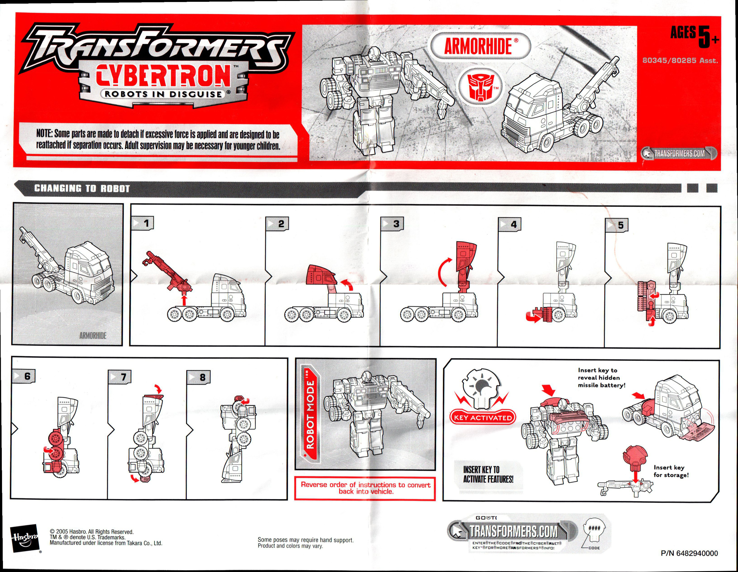 Scout Class Armorhide (s645) (Transformers, Cybertron, Autobot ...