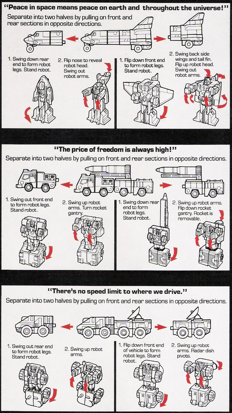 Micromasters Astro Squad (Transformers, G1, Autobot) | Transformerland ...