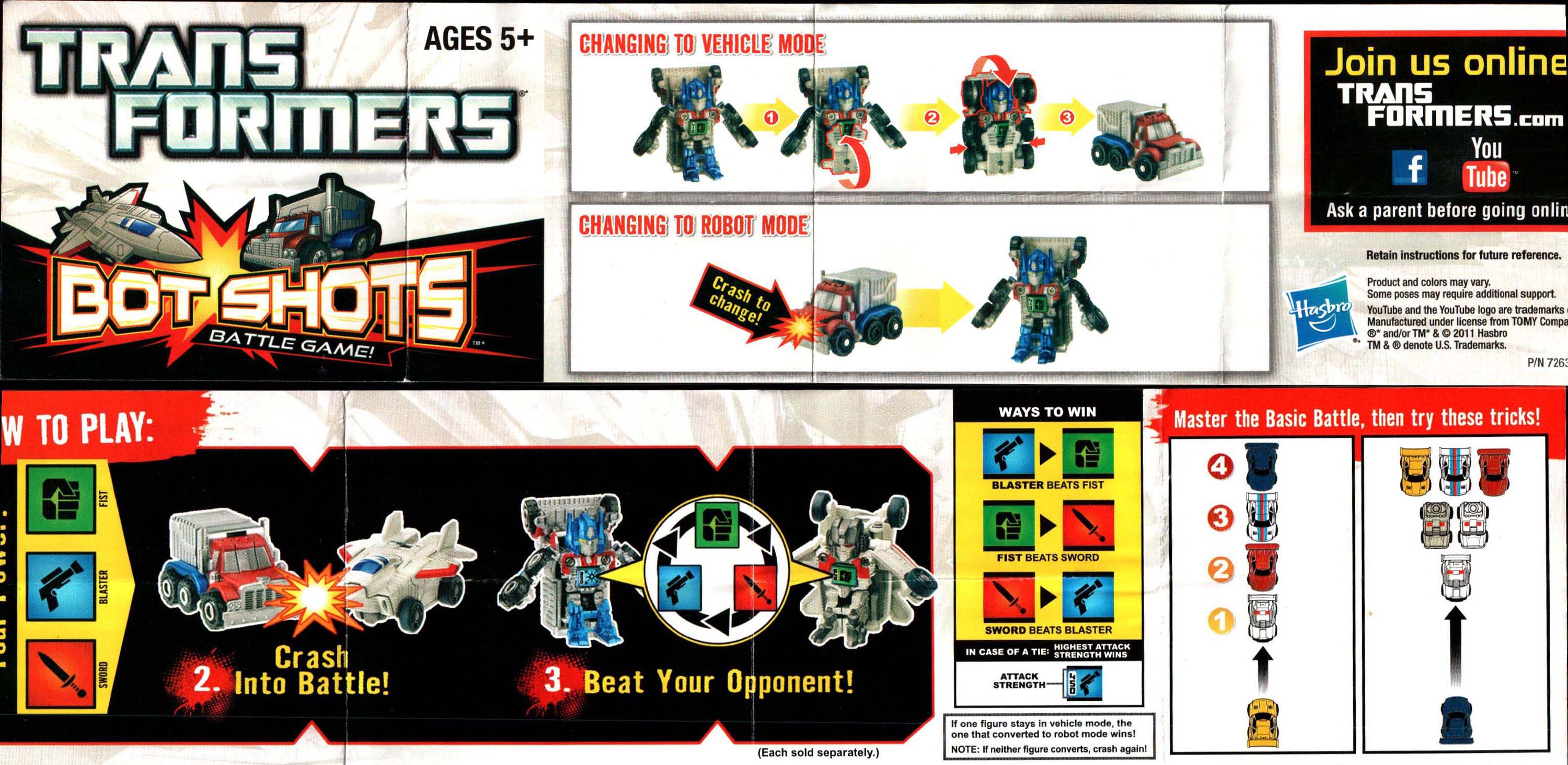 Basic Figures Autobot Jazz (B014) (Transformers, Bot Shots, Autobot ...