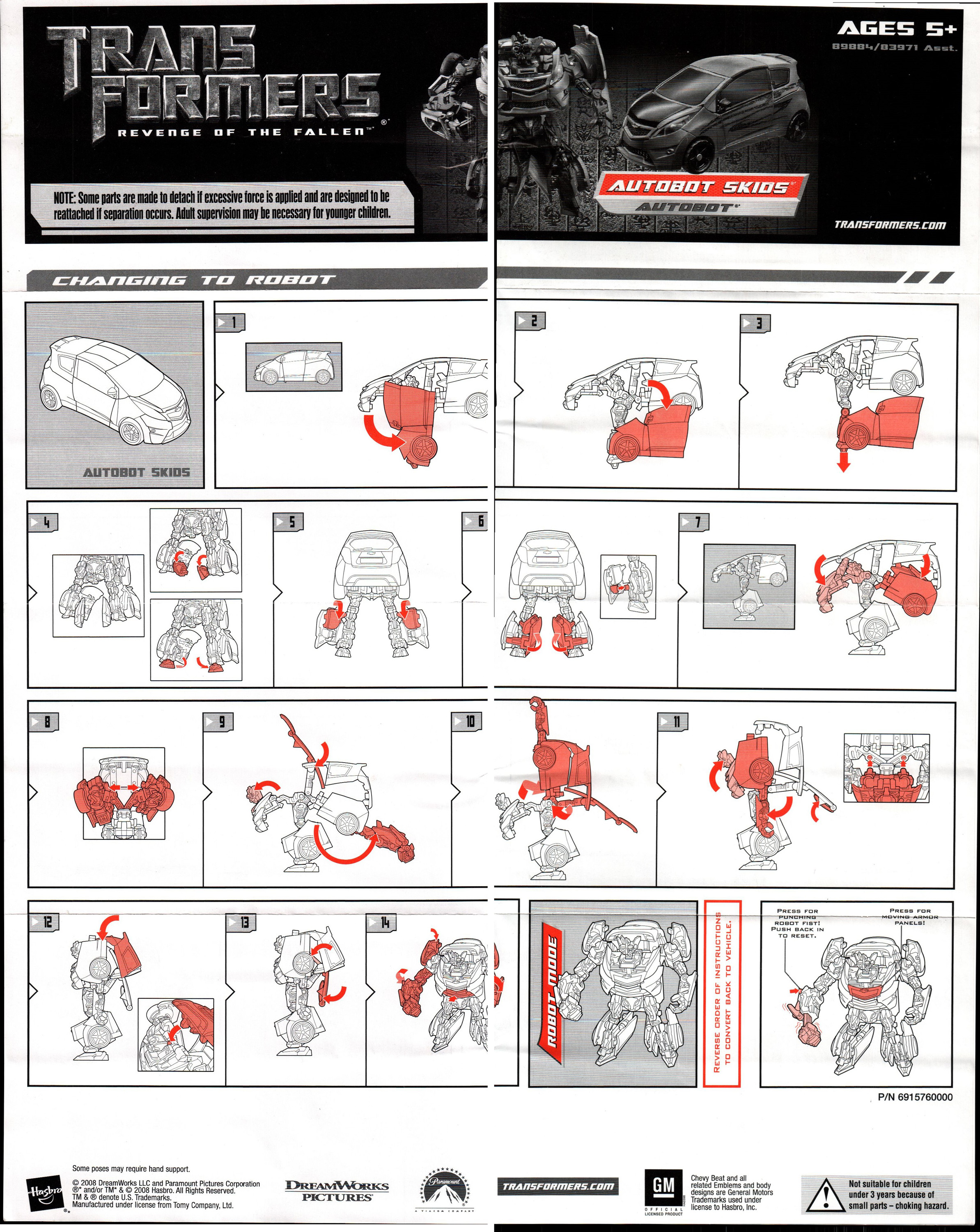 Deluxe Class Autobot Skids (Transformers, Movie - Revenge of the Fallen ...