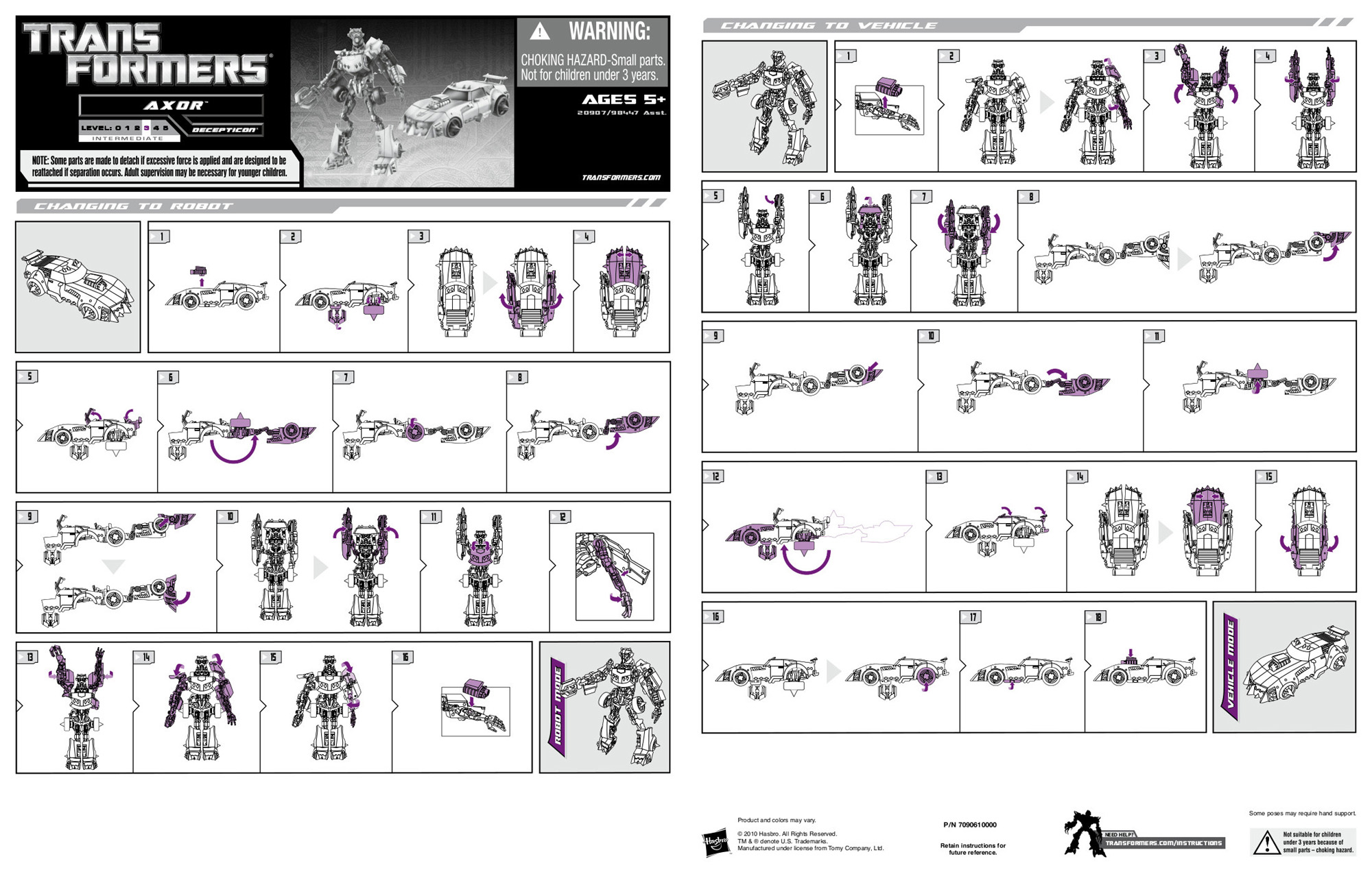 Deluxe Class Axor (Transformers, Transformers (2010 - HFTD / RTS ...