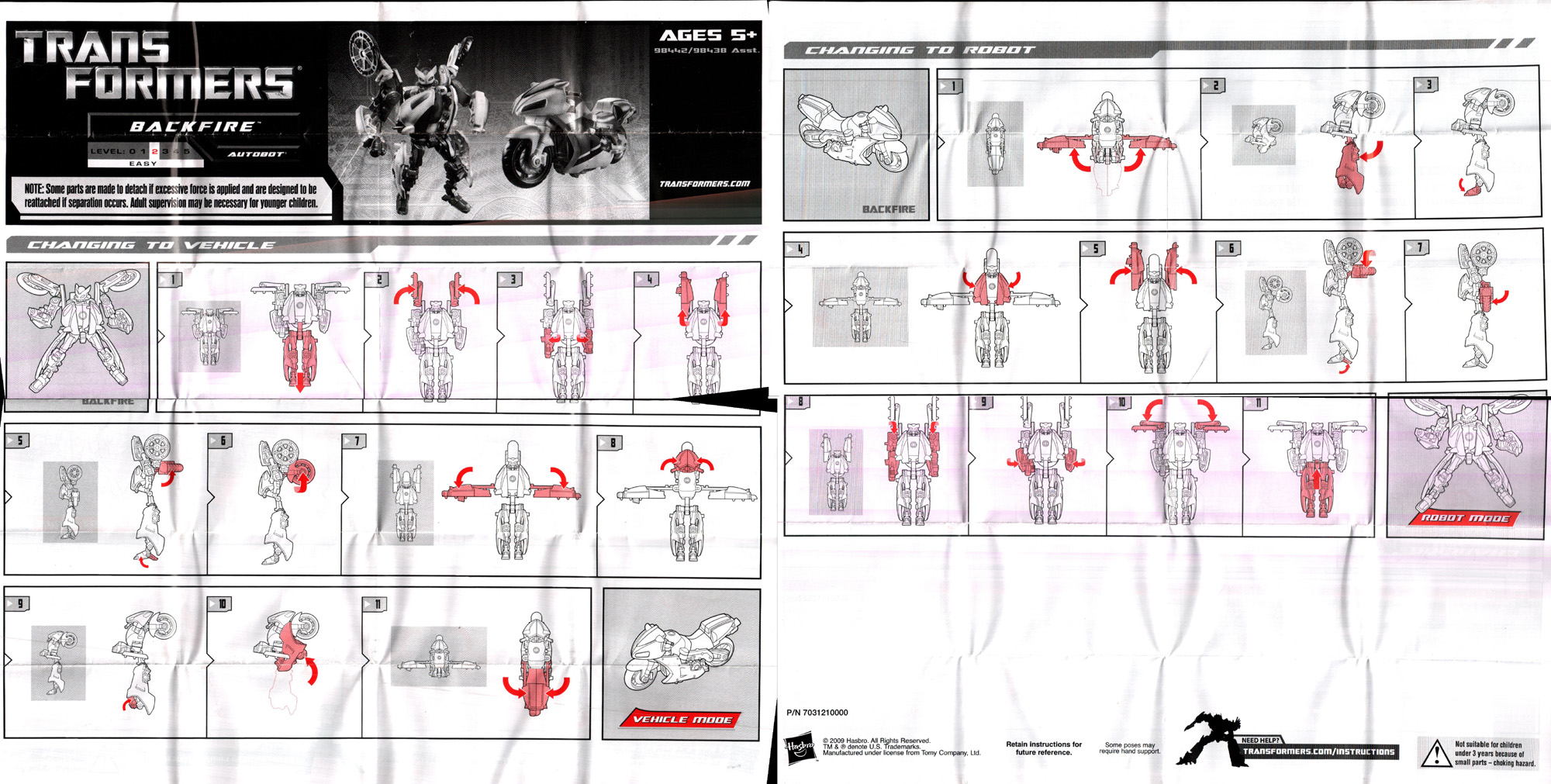 Scout Class Backfire (Transformers, Transformers (2010 - HFTD / RTS ...