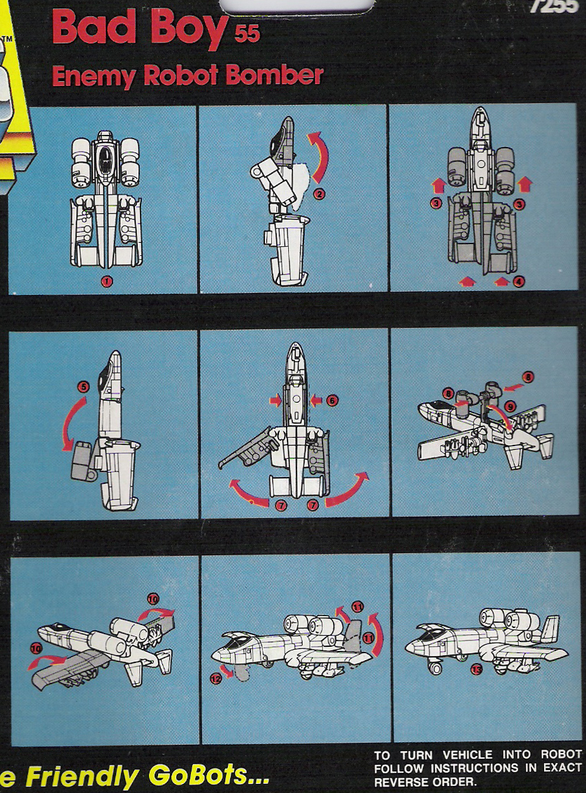 Regular Bad Boy (55) (GoBots, Tonka GoBots, Renegade) | Transformerland ...