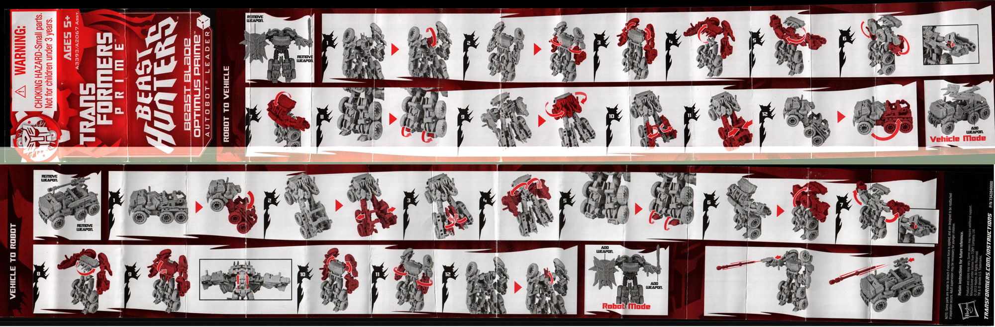 Cyberverse Commander Class Beast Blade Optimus Prime (Transformers ...