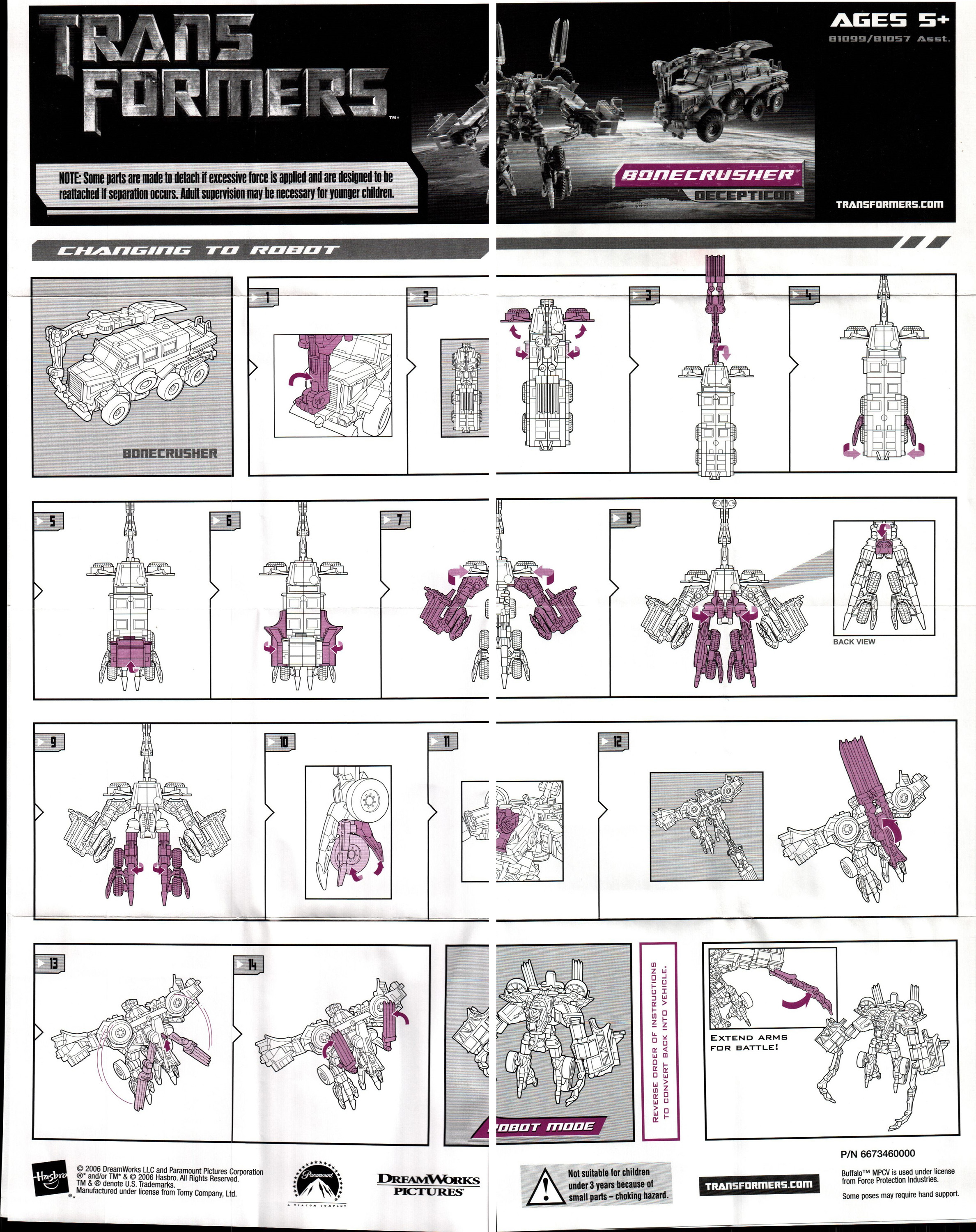Deluxe Class Bonecrusher (Transformers, Movie, Decepticon ...