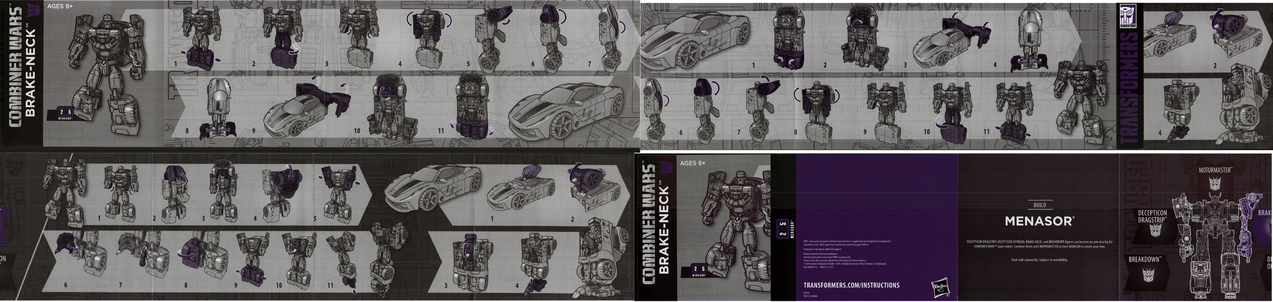 Stunticons (Menasor, Generations) Brake-Neck (Transformers, Generations ...