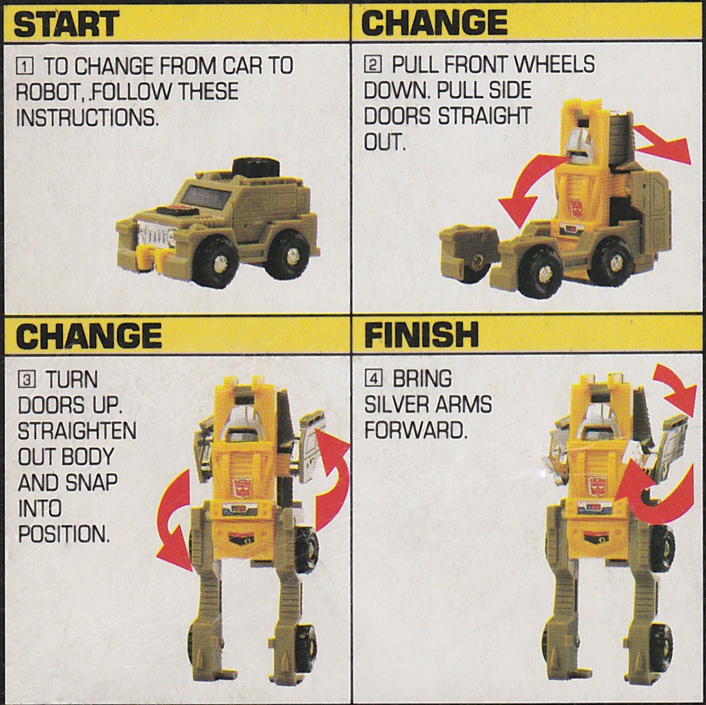 Mini Vehicles Brawn (Transformers, G1, Autobot) | Transformerland.com ...