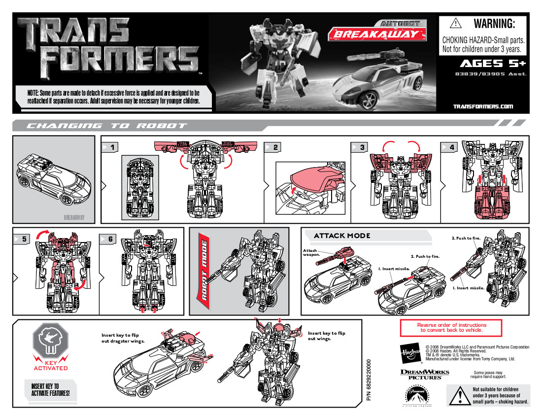 Deluxe Class Breakaway (Transformers, Movie, Autobot) | Transformerland ...