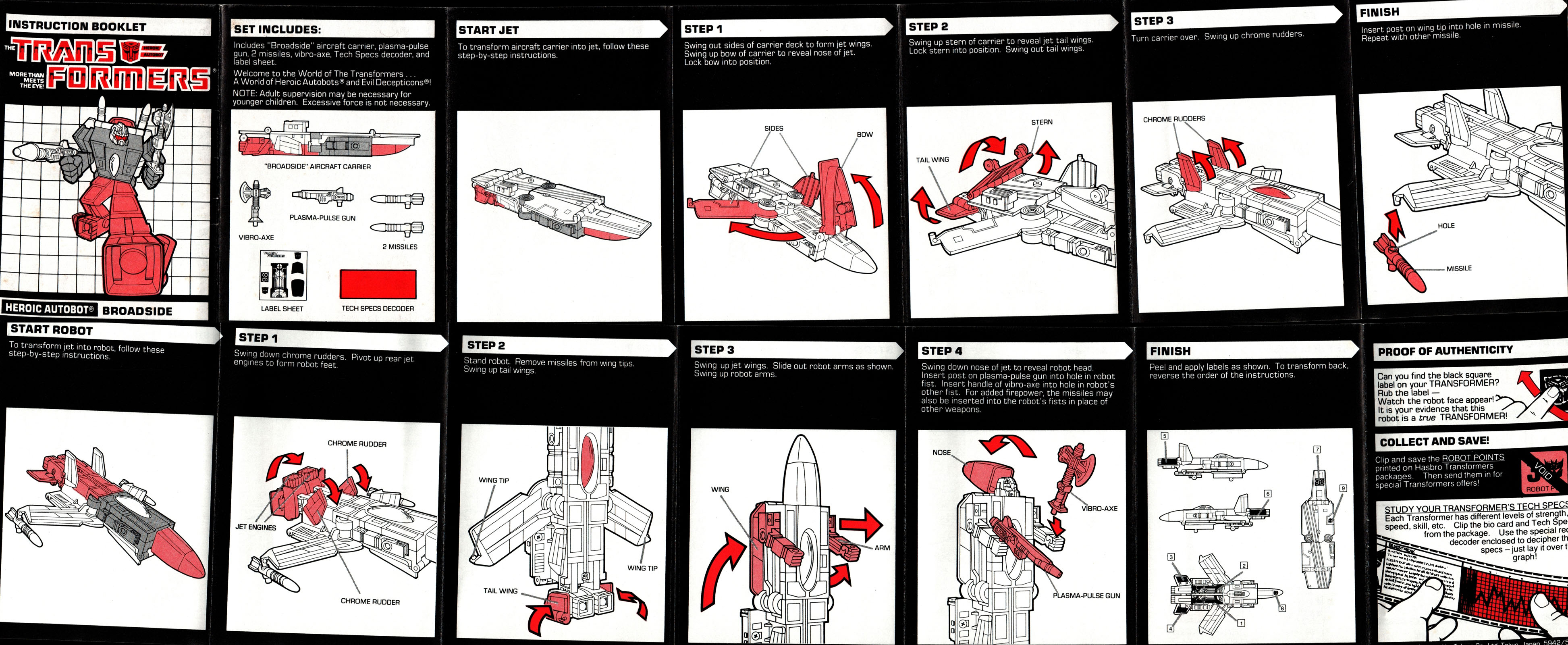 Triple Changers Broadside (Transformers, G1, Autobot) | Transformerland ...