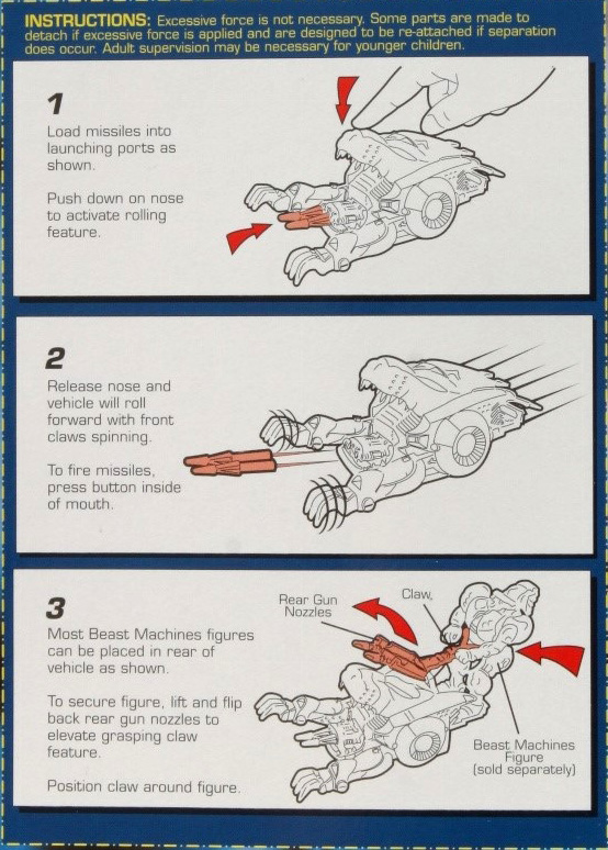 Beast Riders Che (Transformers, Beast Machines, Maximal ...