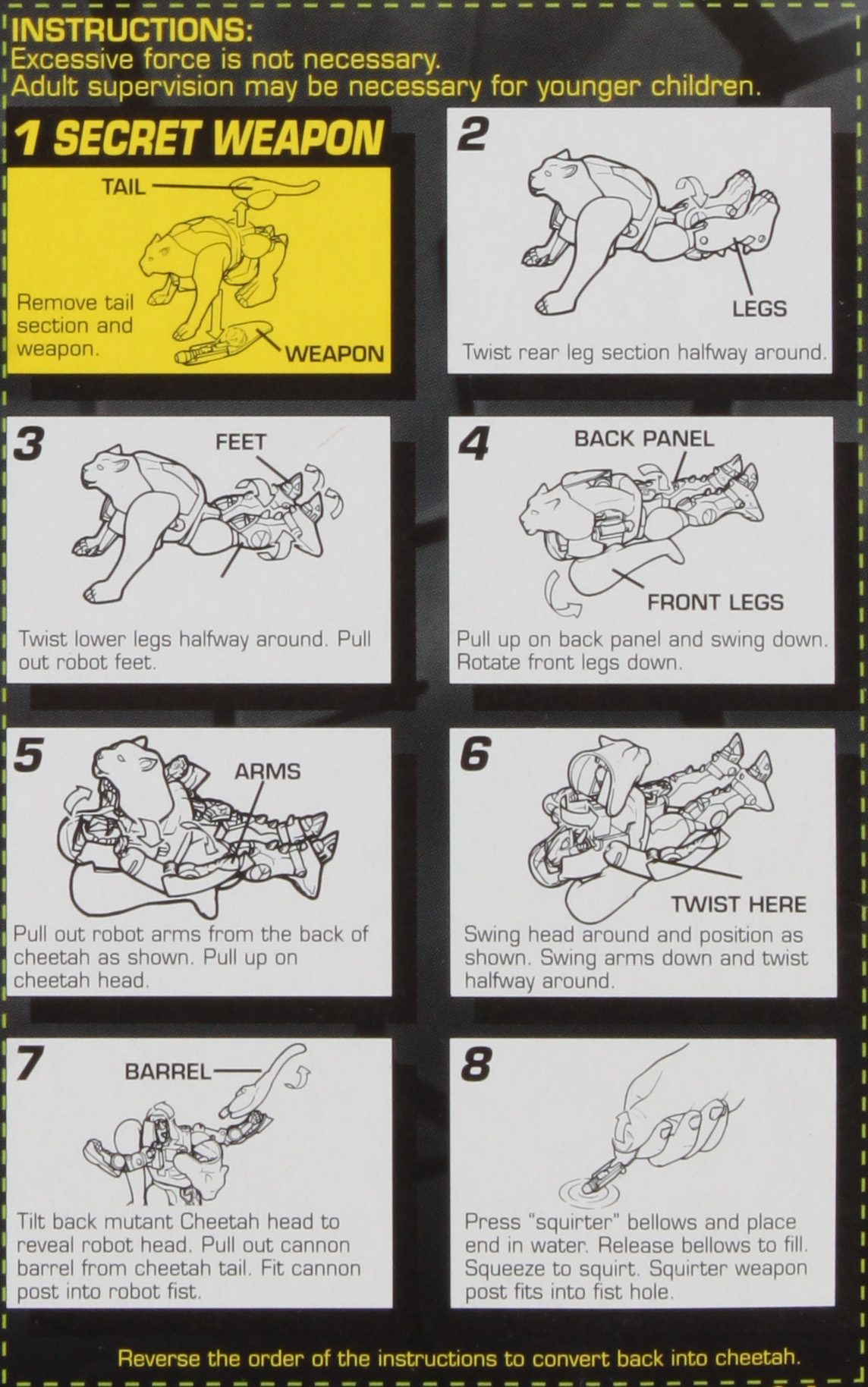 Deluxe Class Cheetor (Transformers, Beast Wars, Maximal ...