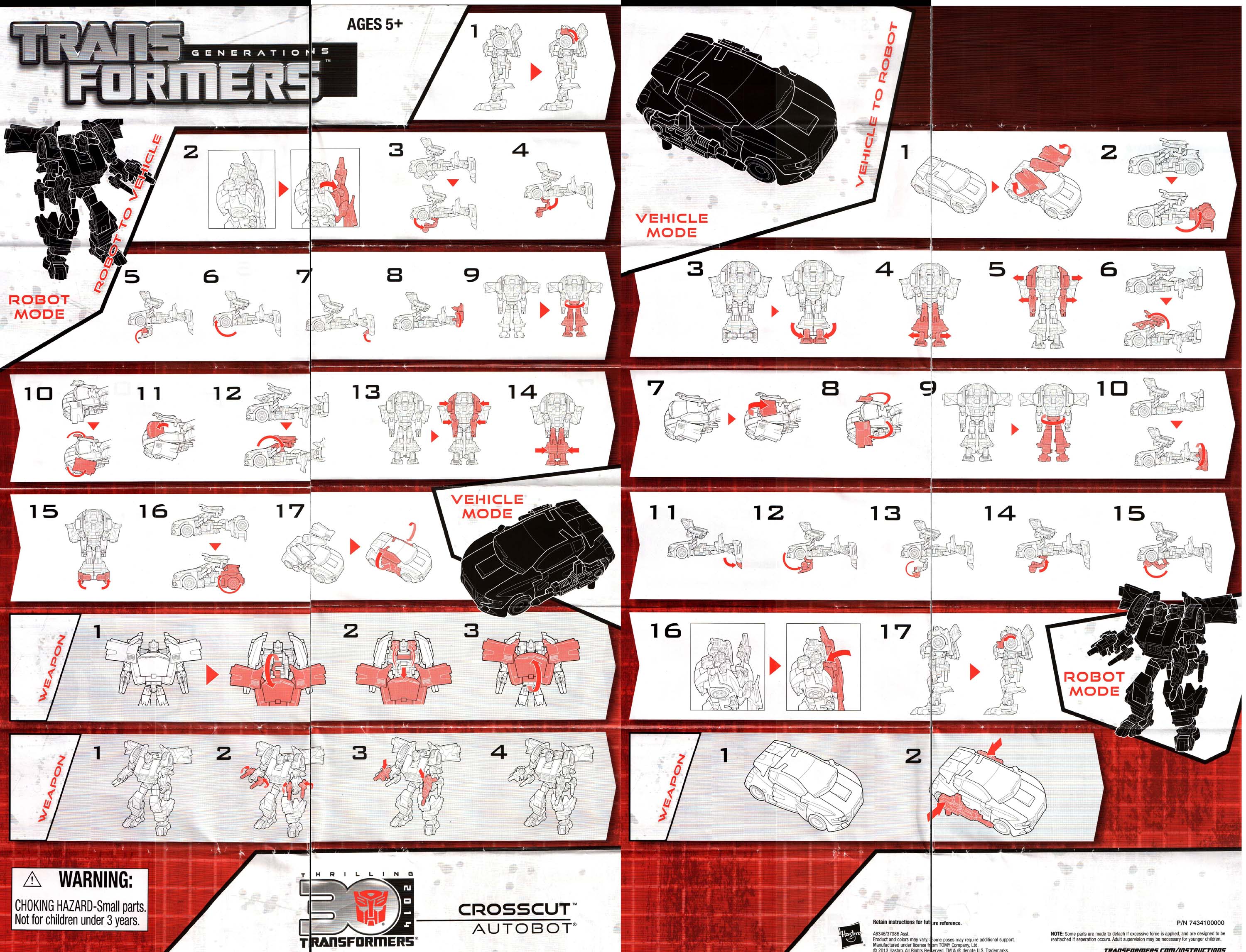 Deluxe Class Crosscut (Transformers, Generations, Autobot ...