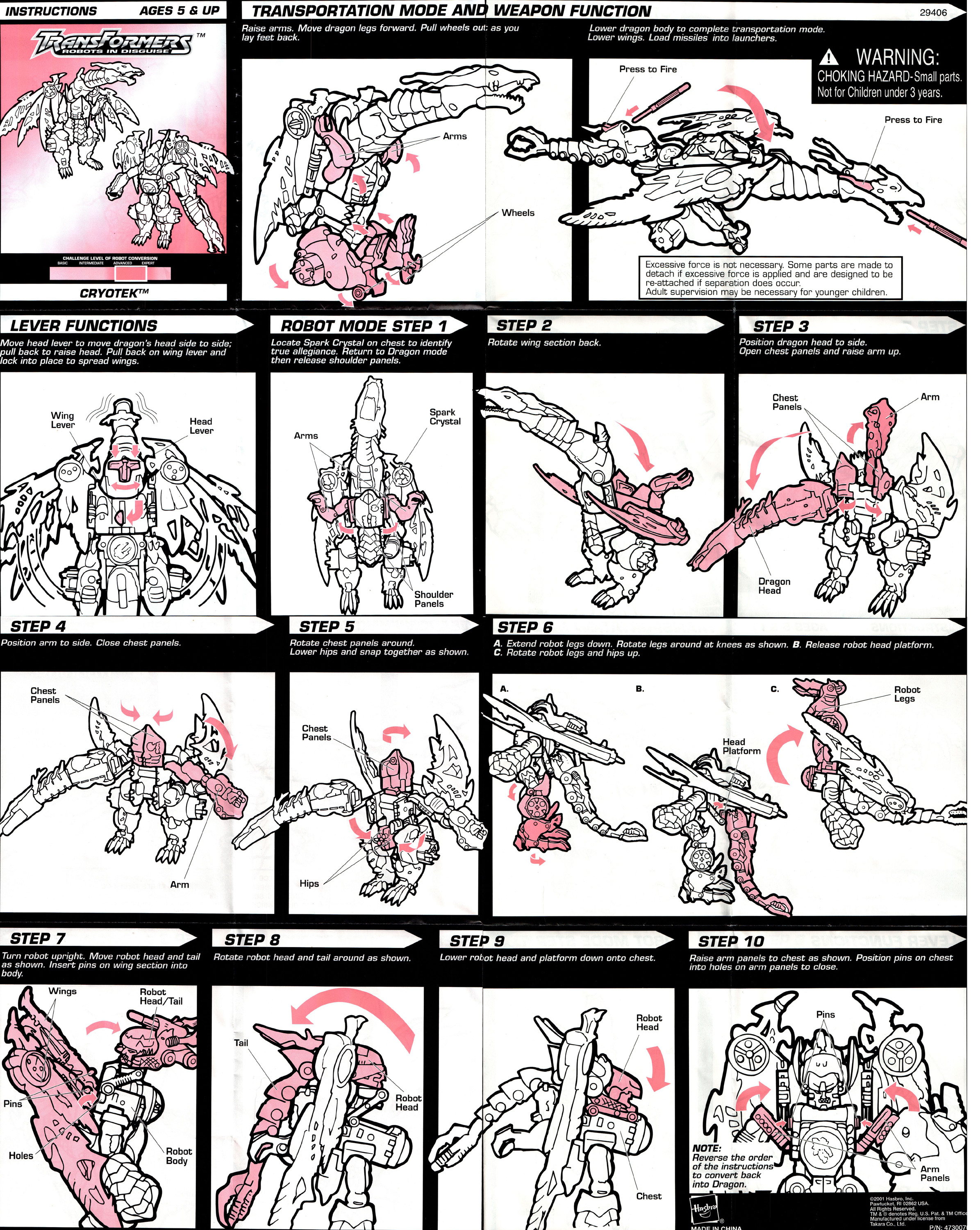 Ultra Class Cryotek (Transformers, Robots in Disguise (RID), Predacon ...