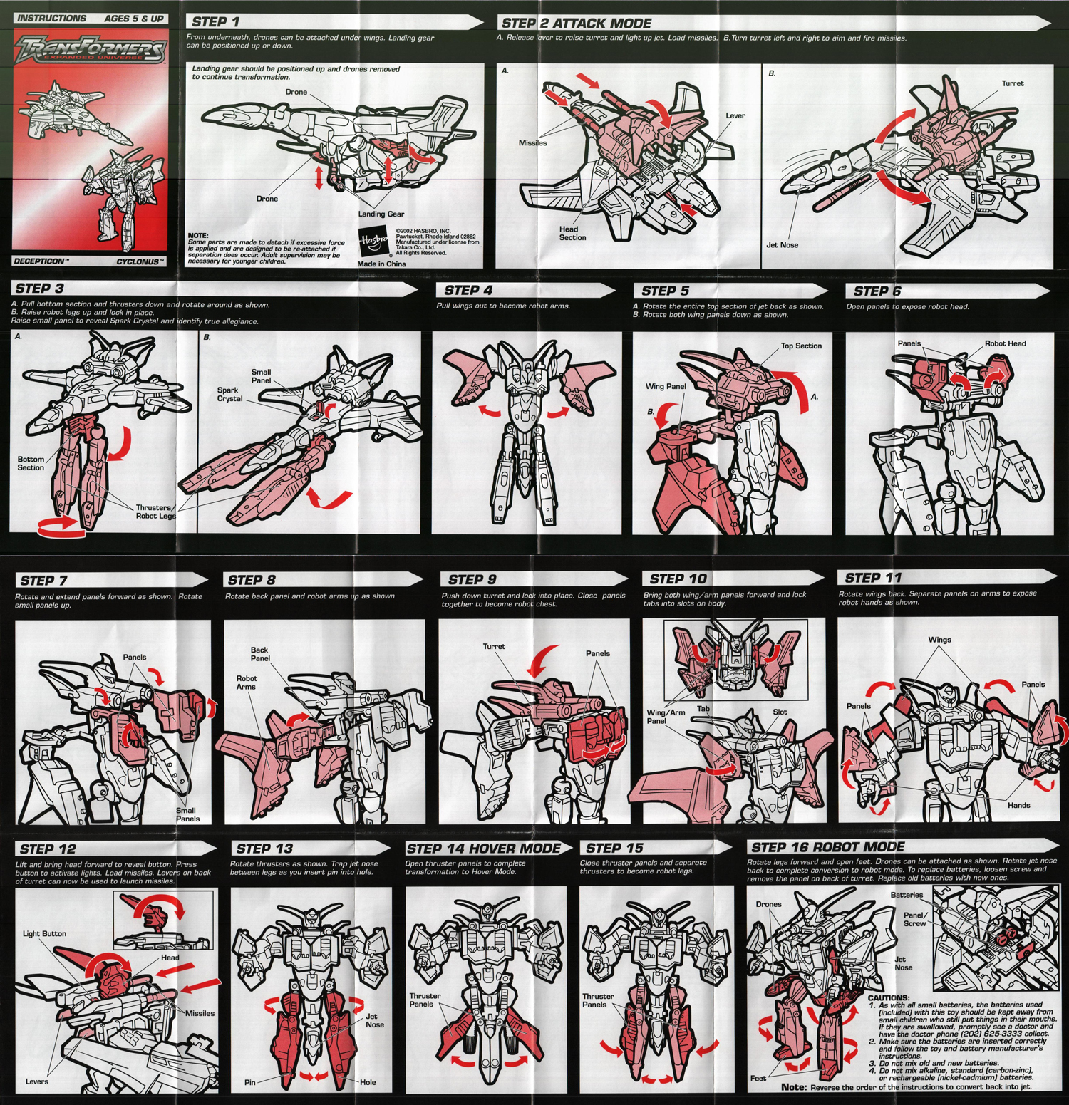 Convention Figures Cyclonus (Transformers, BotCon / OTFCC / Timelines ...