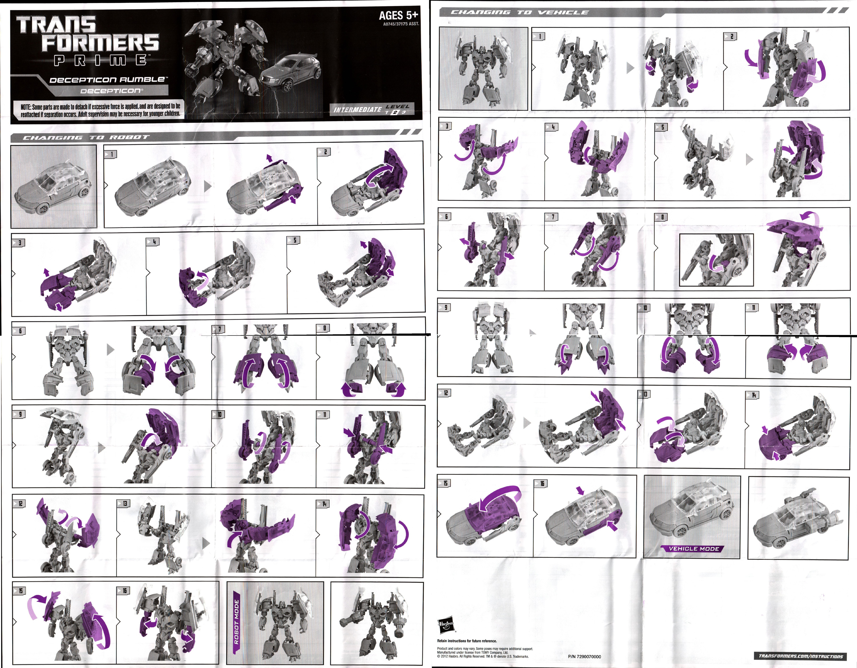 Deluxe Class Decepticon Rumble (Transformers, Prime, Decepticon ...