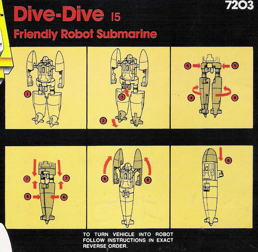 Regular Dive-Dive (15) (GoBots, Tonka GoBots, Guardian ...