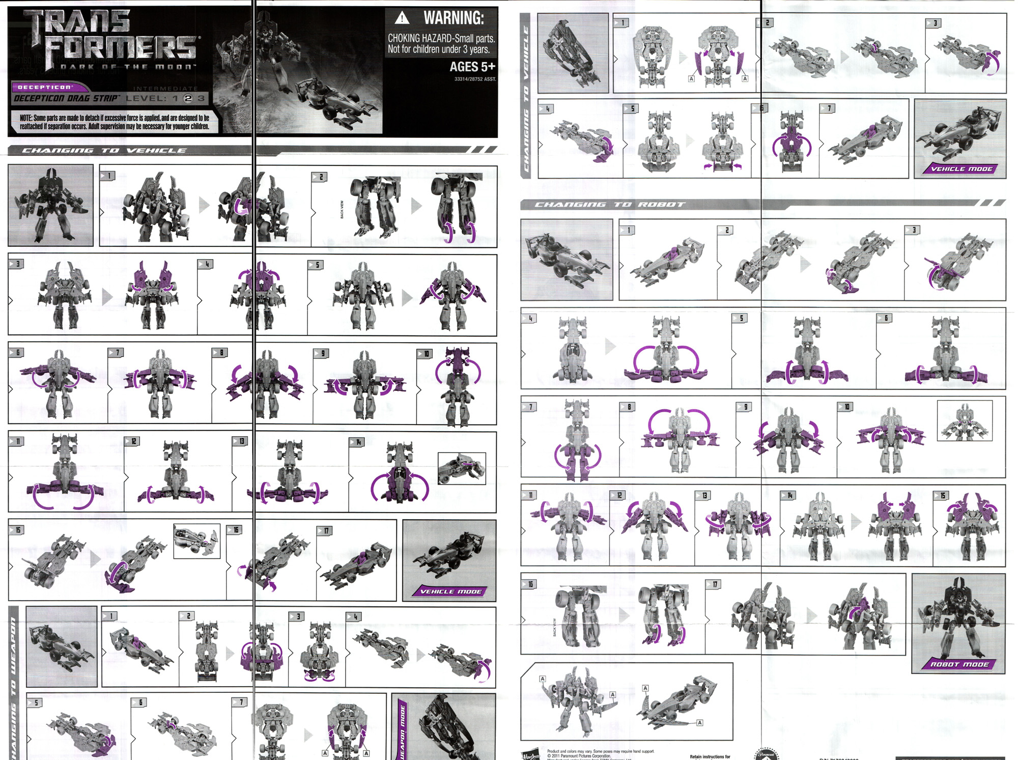 Human Alliance Basic Decepticon Drag Strip and Master Disaster ...