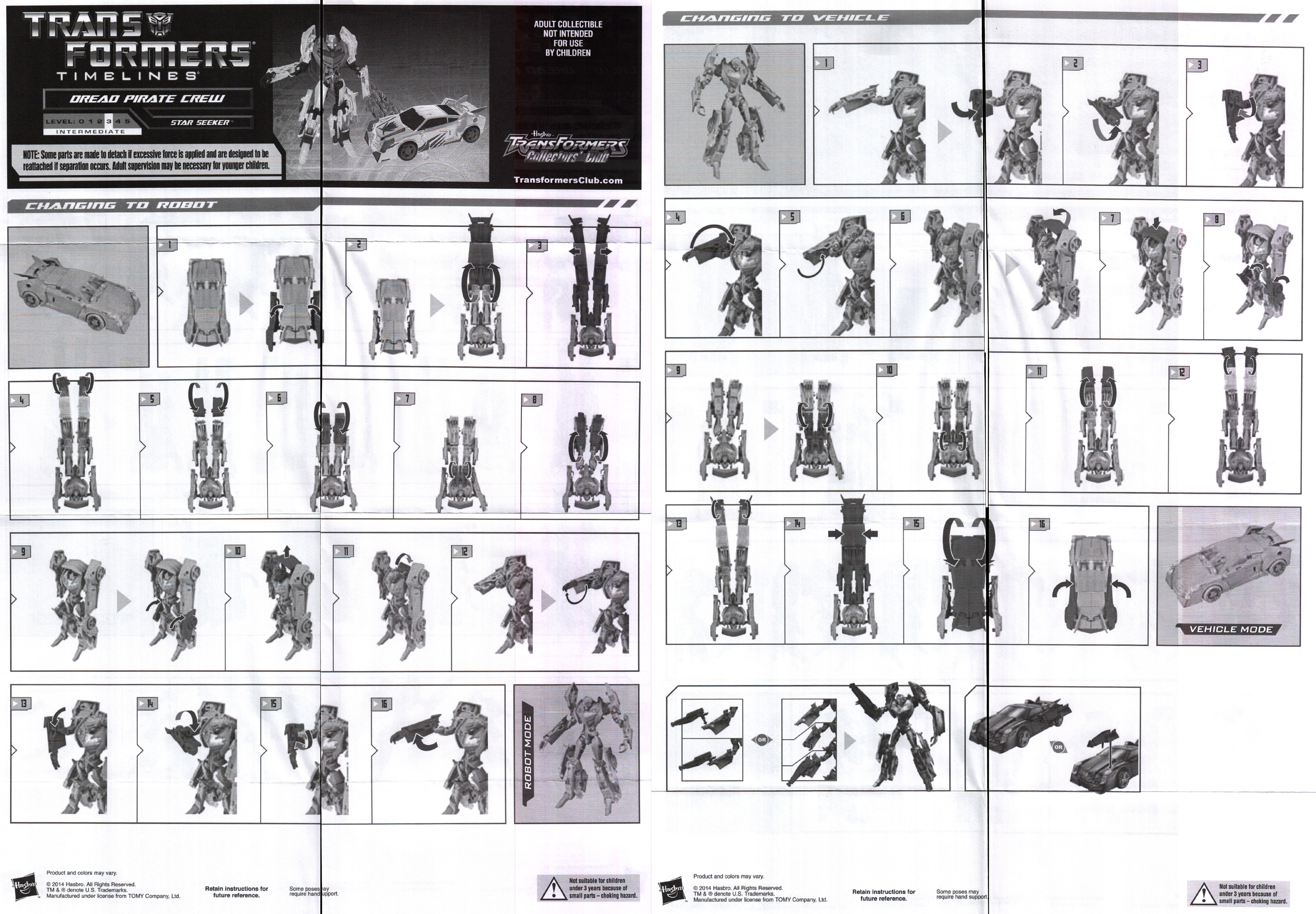Souvenir Sets Dread Pirate Crew (Transformers, BotCon / OTFCC ...