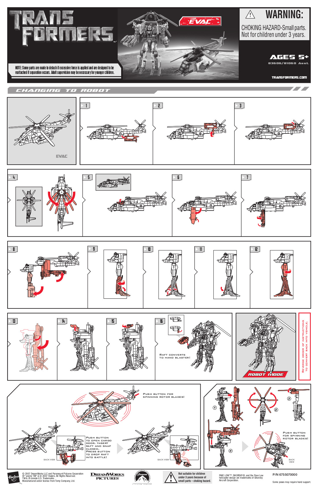 Voyager Class Evac (Transformers, Movie, Autobot) | Transformerland.com ...