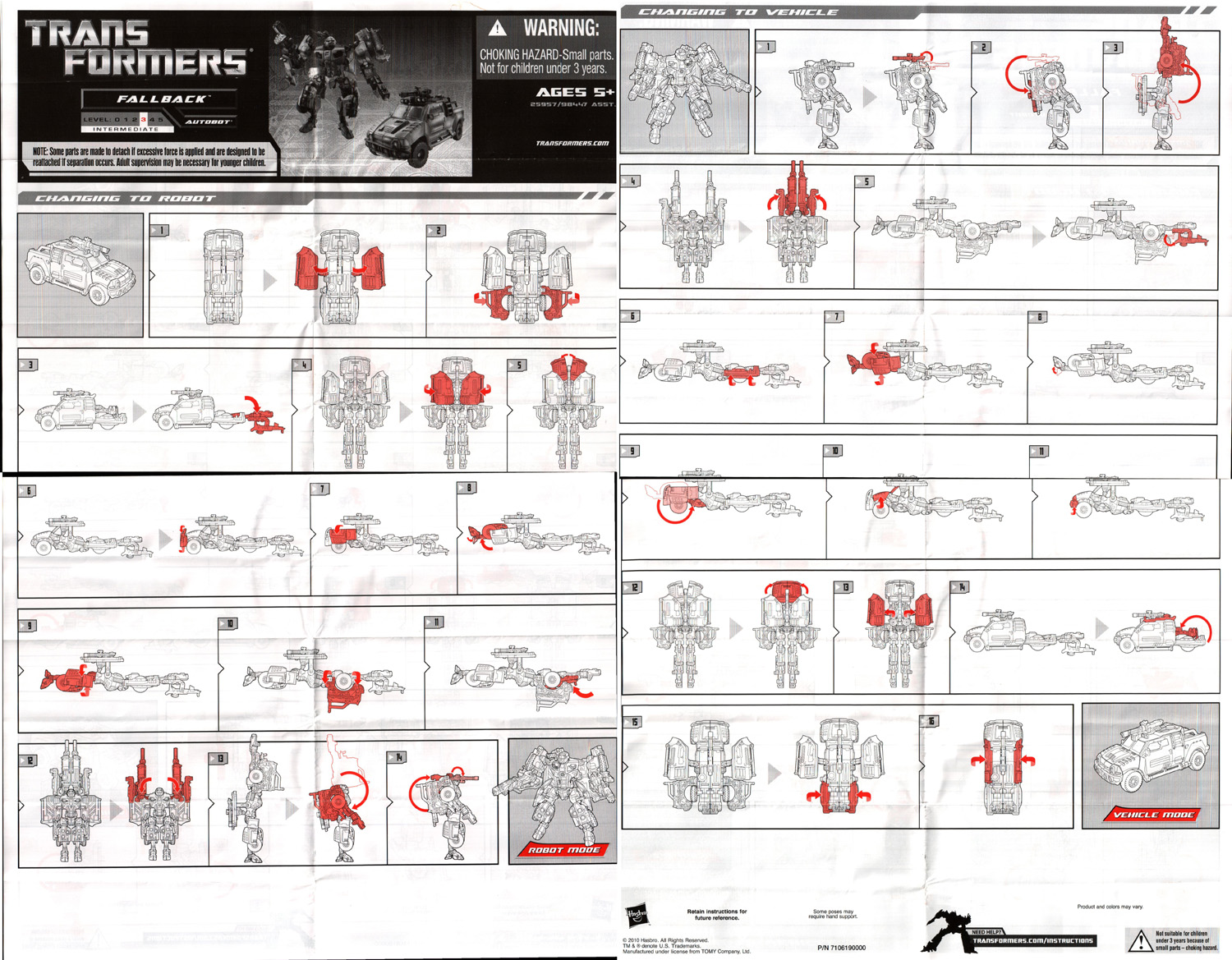 Deluxe Class Fallback (Transformers, Transformers (2010 - HFTD / RTS ...