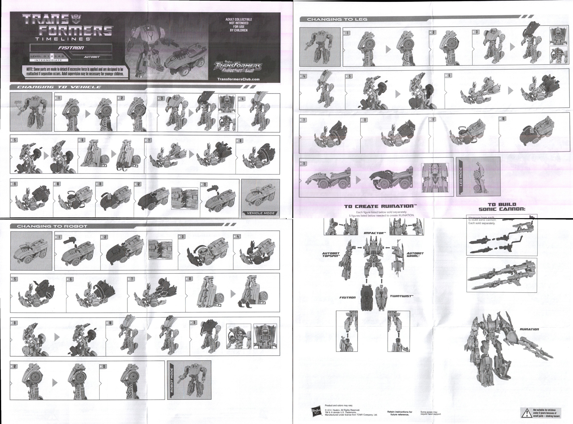 Figure Subscription Service Fisitron (Transformers, BotCon / OTFCC ...