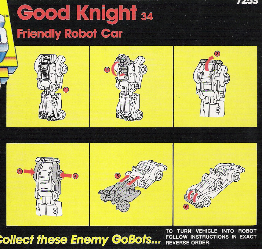 Regular Good Knight (34) (GoBots, Tonka GoBots, Guardian ...