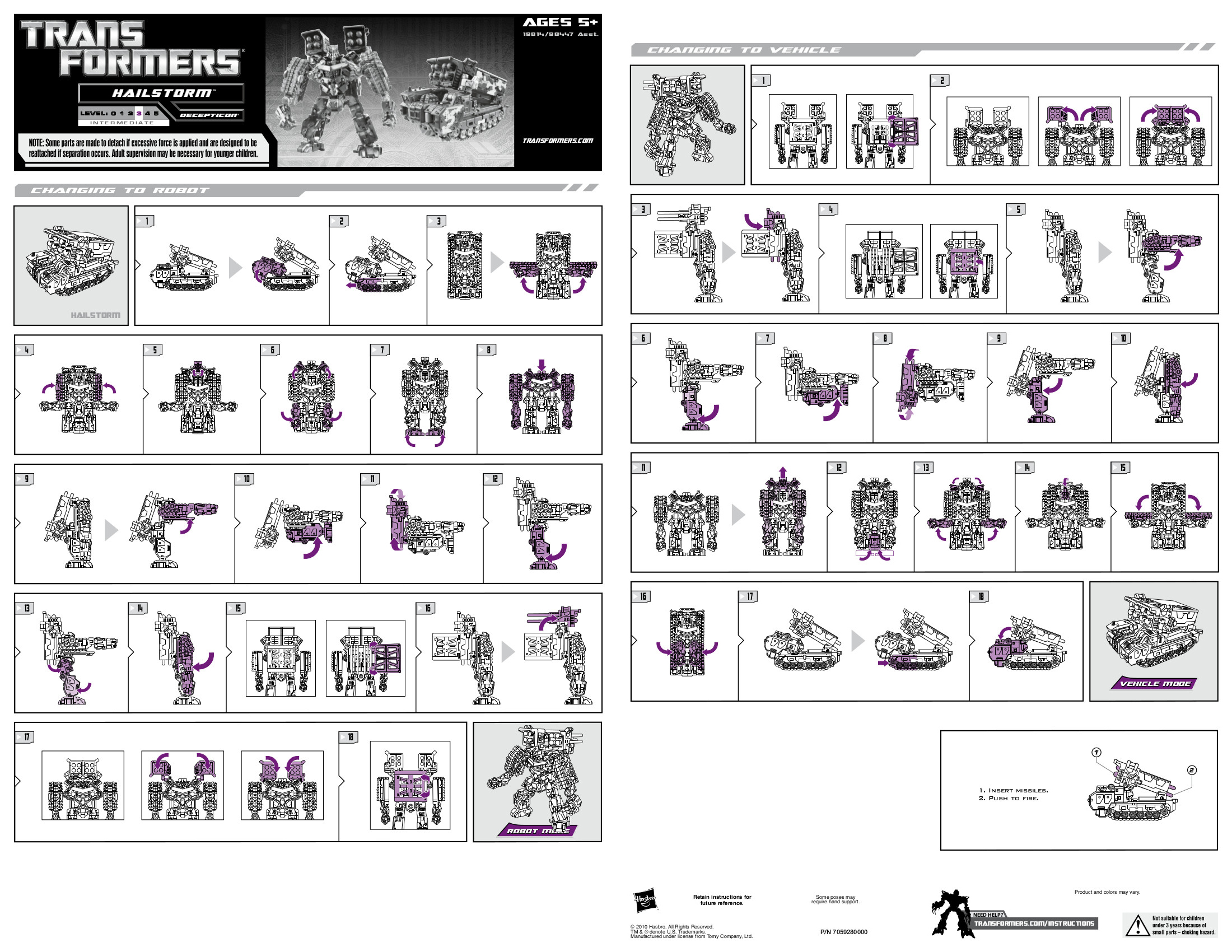 Deluxe Class Hailstorm (Transformers, Transformers (2010 - HFTD / RTS ...