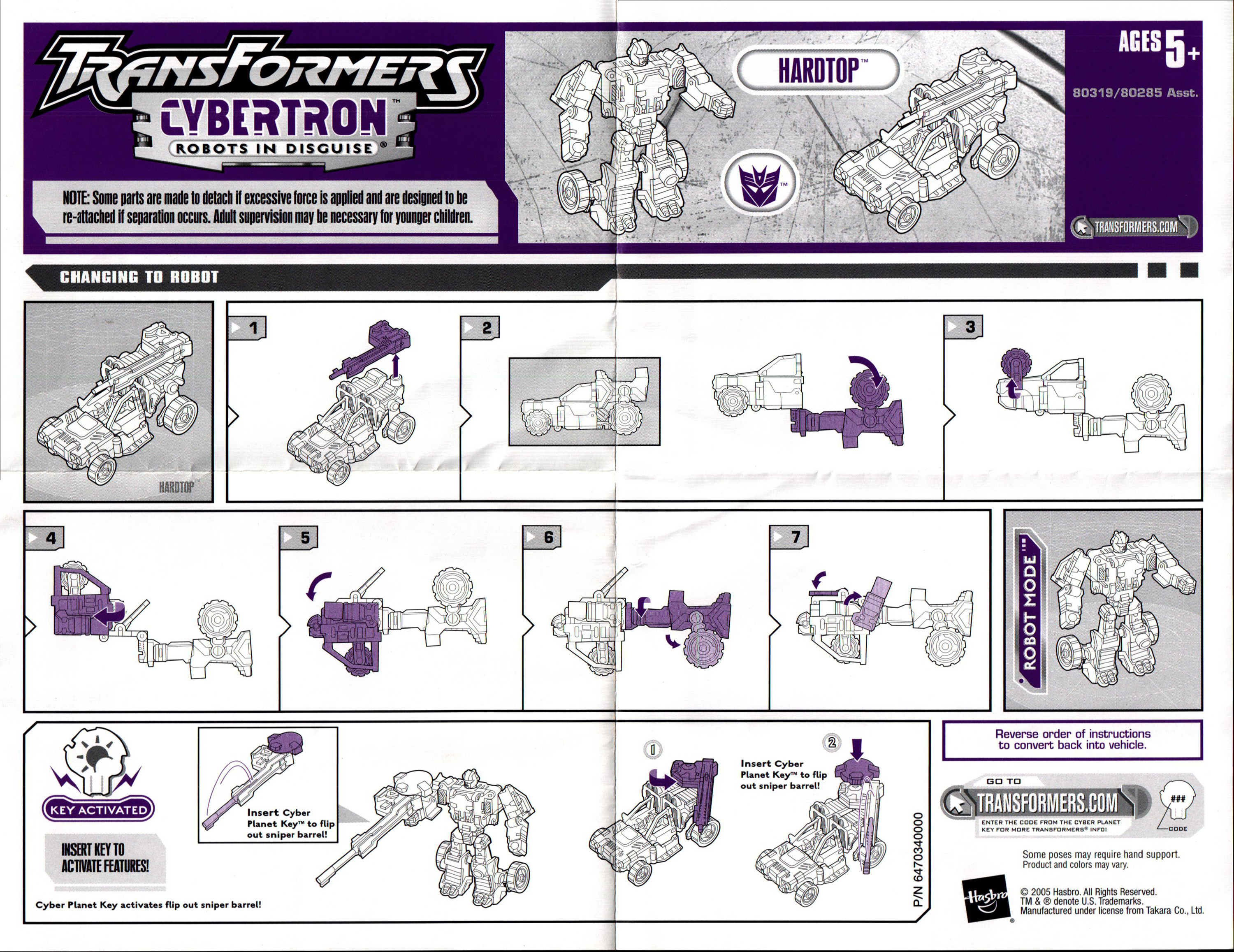 Scout Class Hardtop (s4mm) (Transformers, Cybertron, Decepticon ...