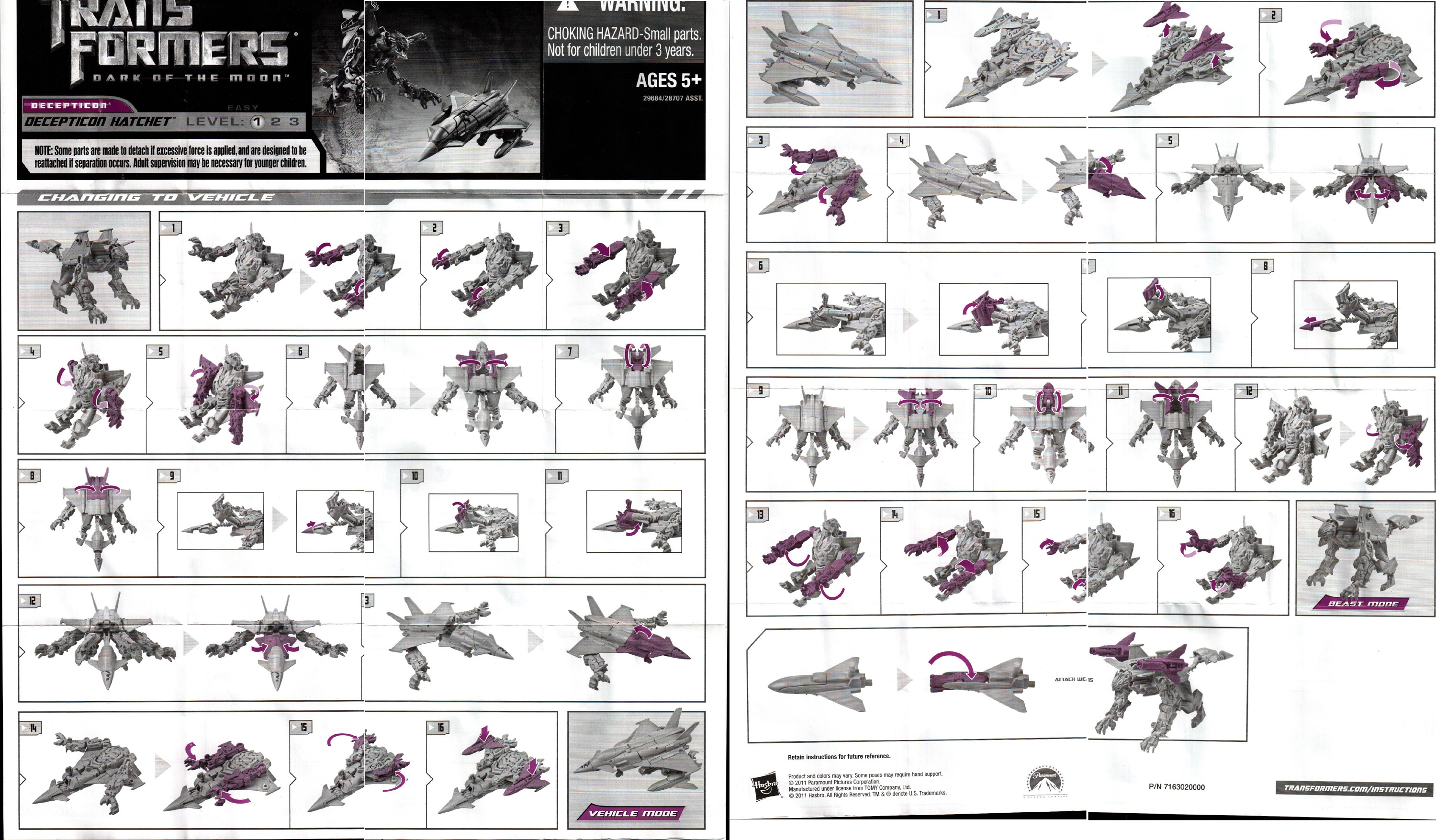Cyberverse Commander Class Hatchet (Transformers, Movie - Dark of the ...