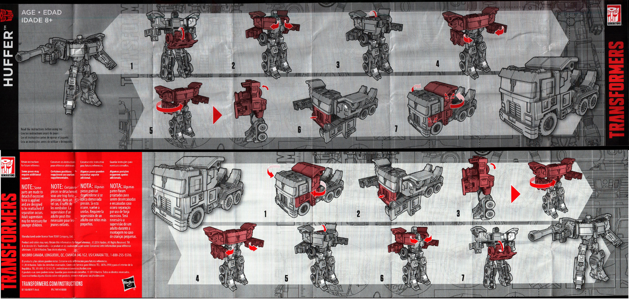 Legends Class Huffer (Transformers, Generations - Combiner Wars ...