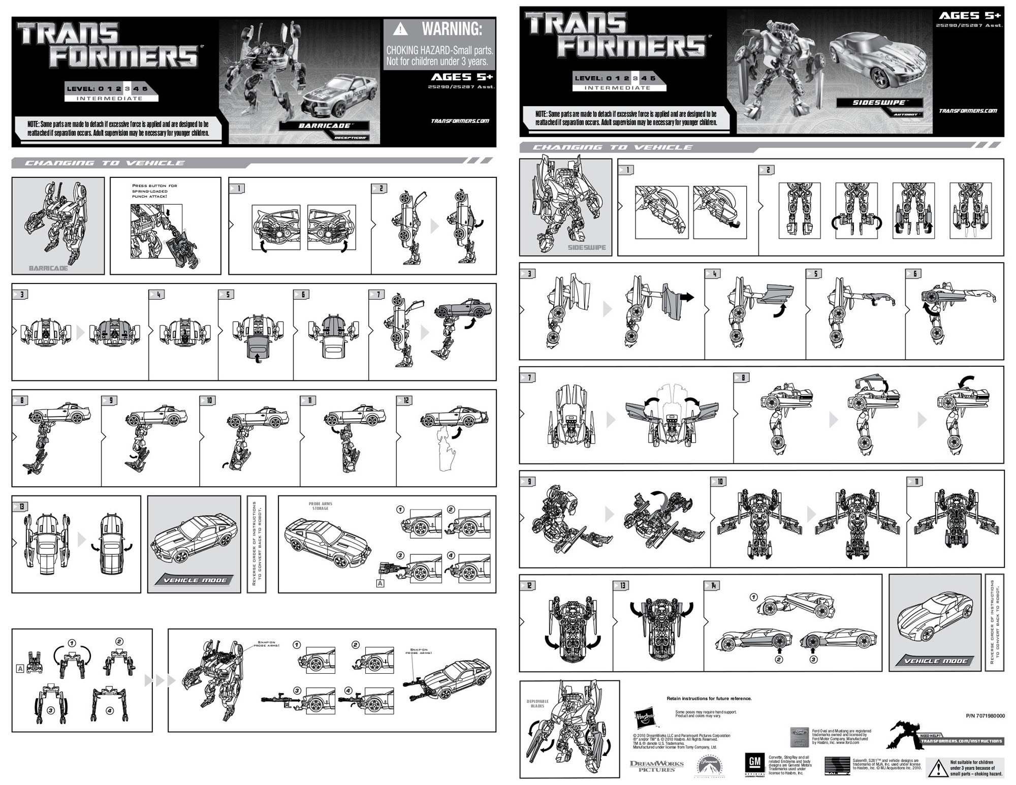 Versus Sets Hunters Rumble (Transformers, Transformers (2010 - HFTD ...