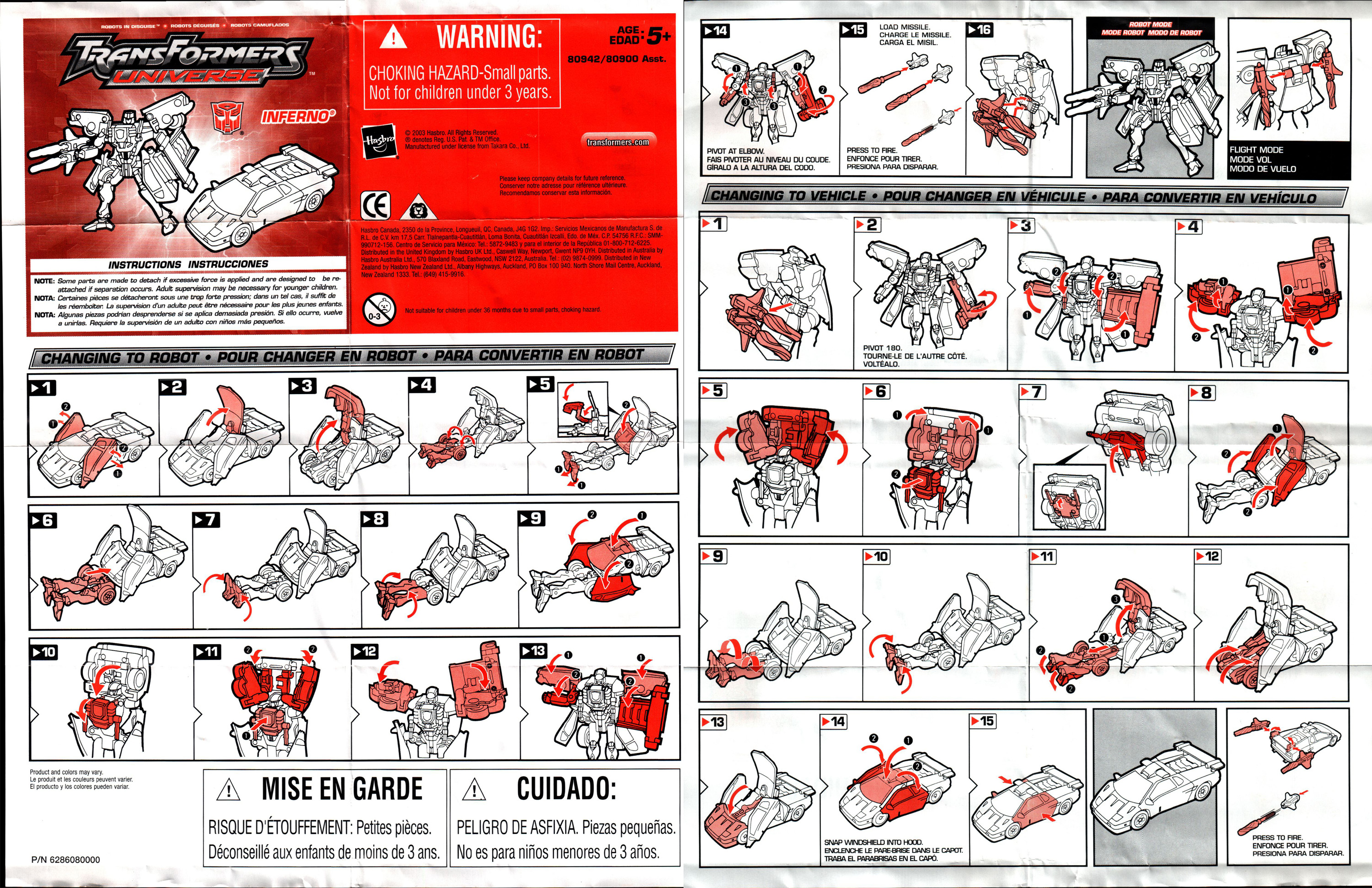 Deluxe Class Inferno (Transformers, Universe, Autobot ...
