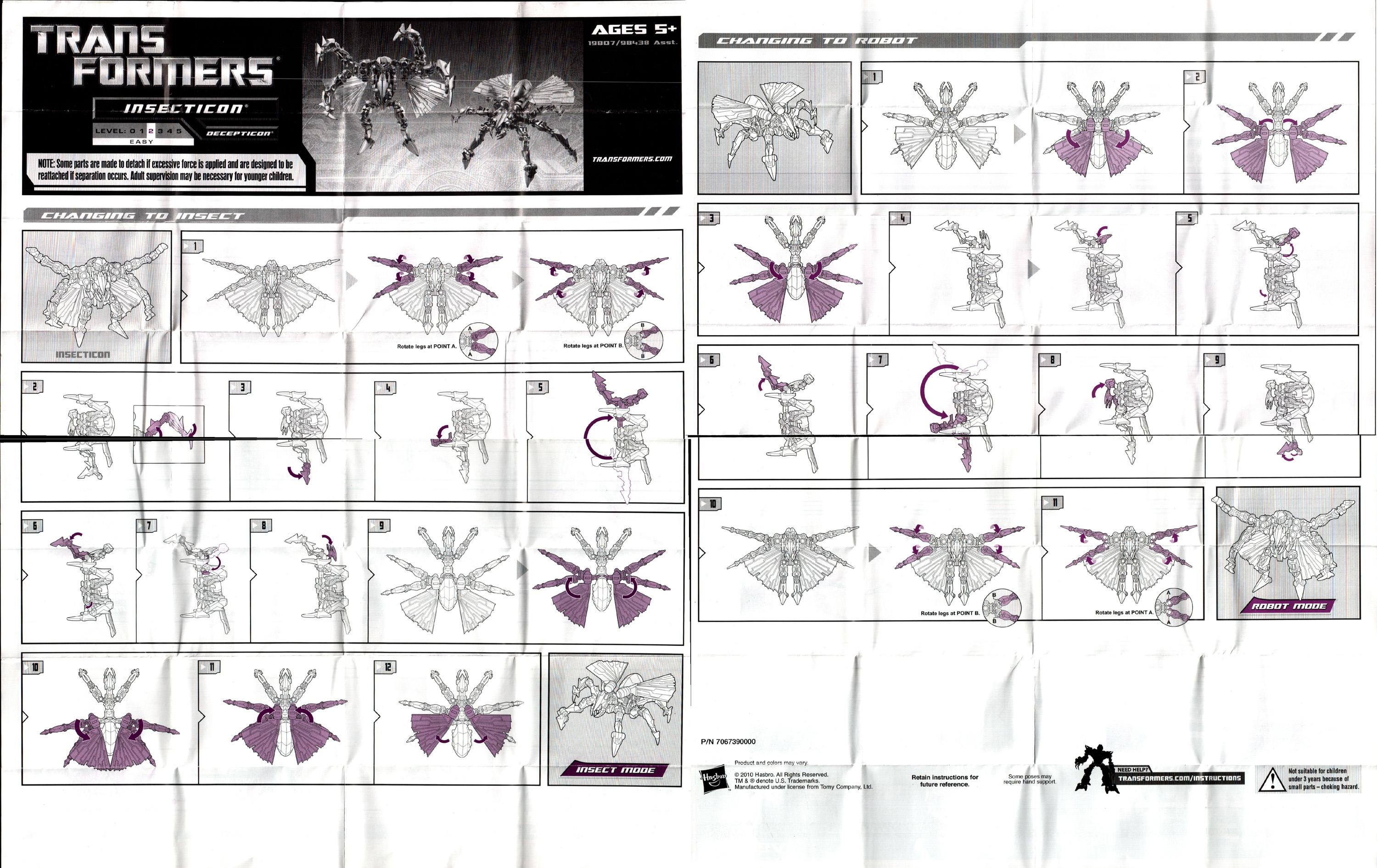 Scout Class Insecticon (Transformers, Transformers (2010 - HFTD / RTS ...