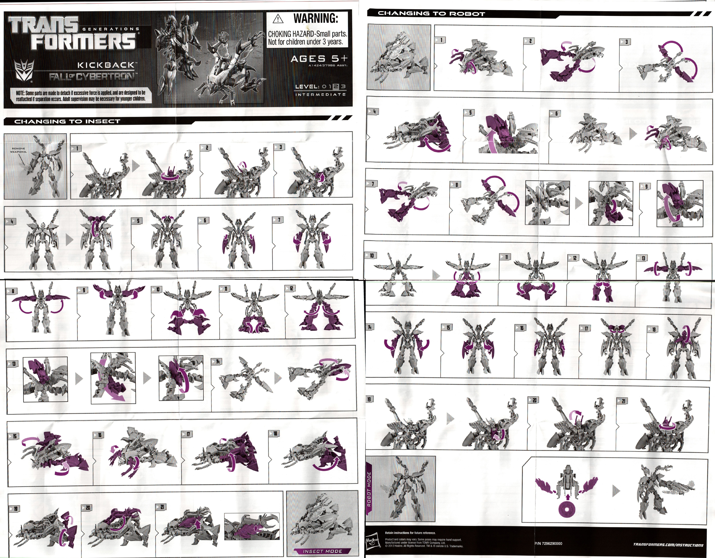 Deluxe Class Kickback (Transformers, Generations, Decepticon ...