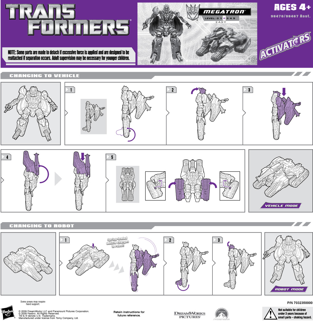 Activators Megatron (Transformers, Transformers (2010 - HFTD / RTS ...