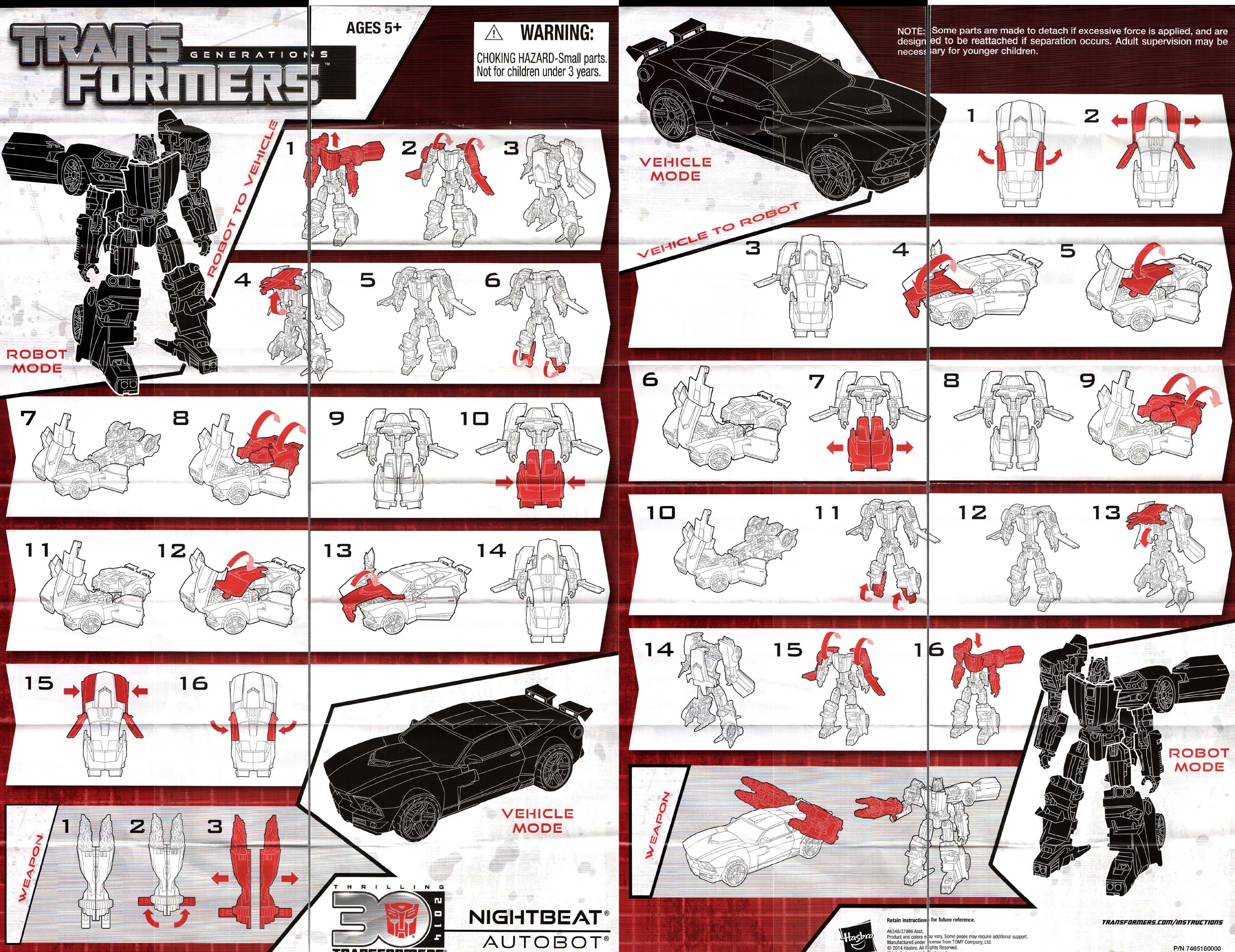 Deluxe Class Nightbeat (Transformers, Generations, Autobot ...