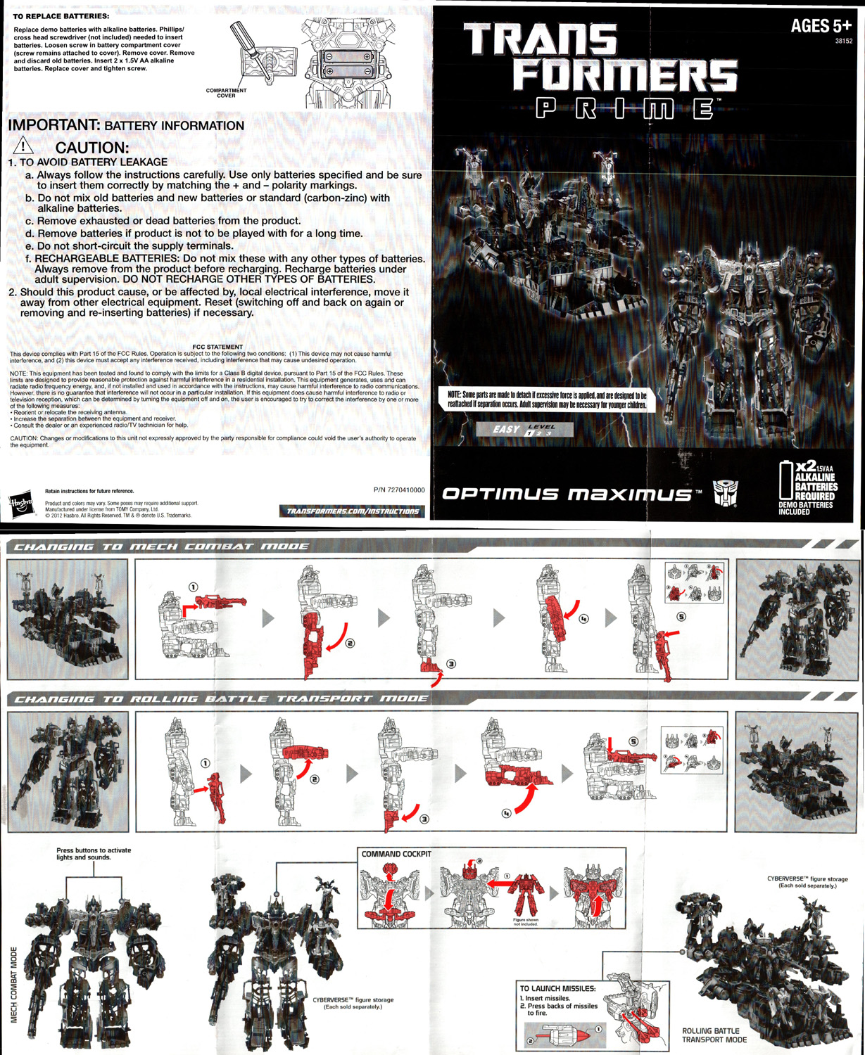 Cyberverse Playsets Optimus Maximus (Transformers, Prime, Autobot ...