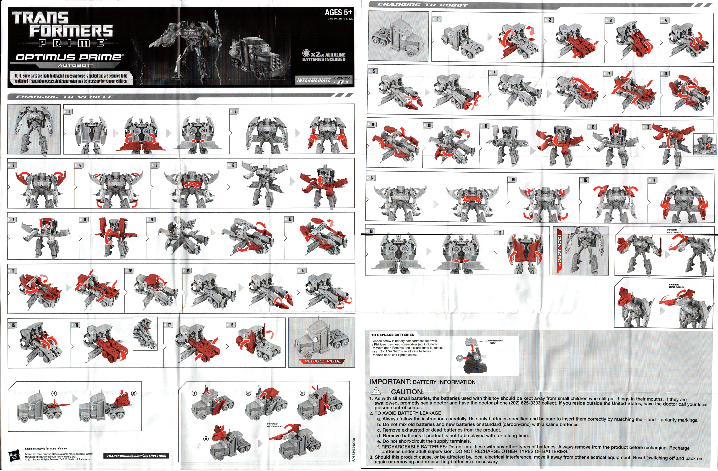 Voyager Class Optimus Prime (Transformers, Prime, Autobot ...