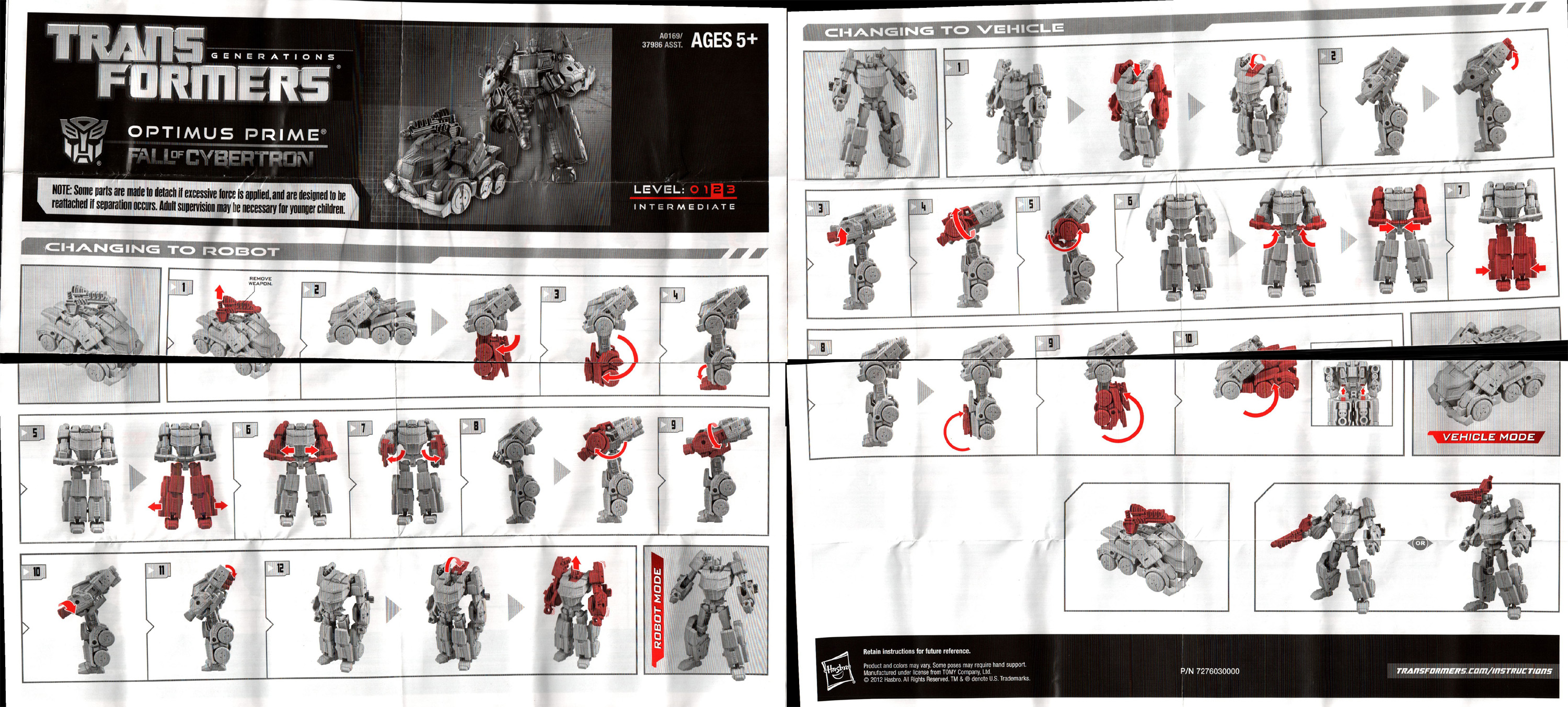 Transformers Cybertron Optimus Prime Instructions at Rose Thyer blog