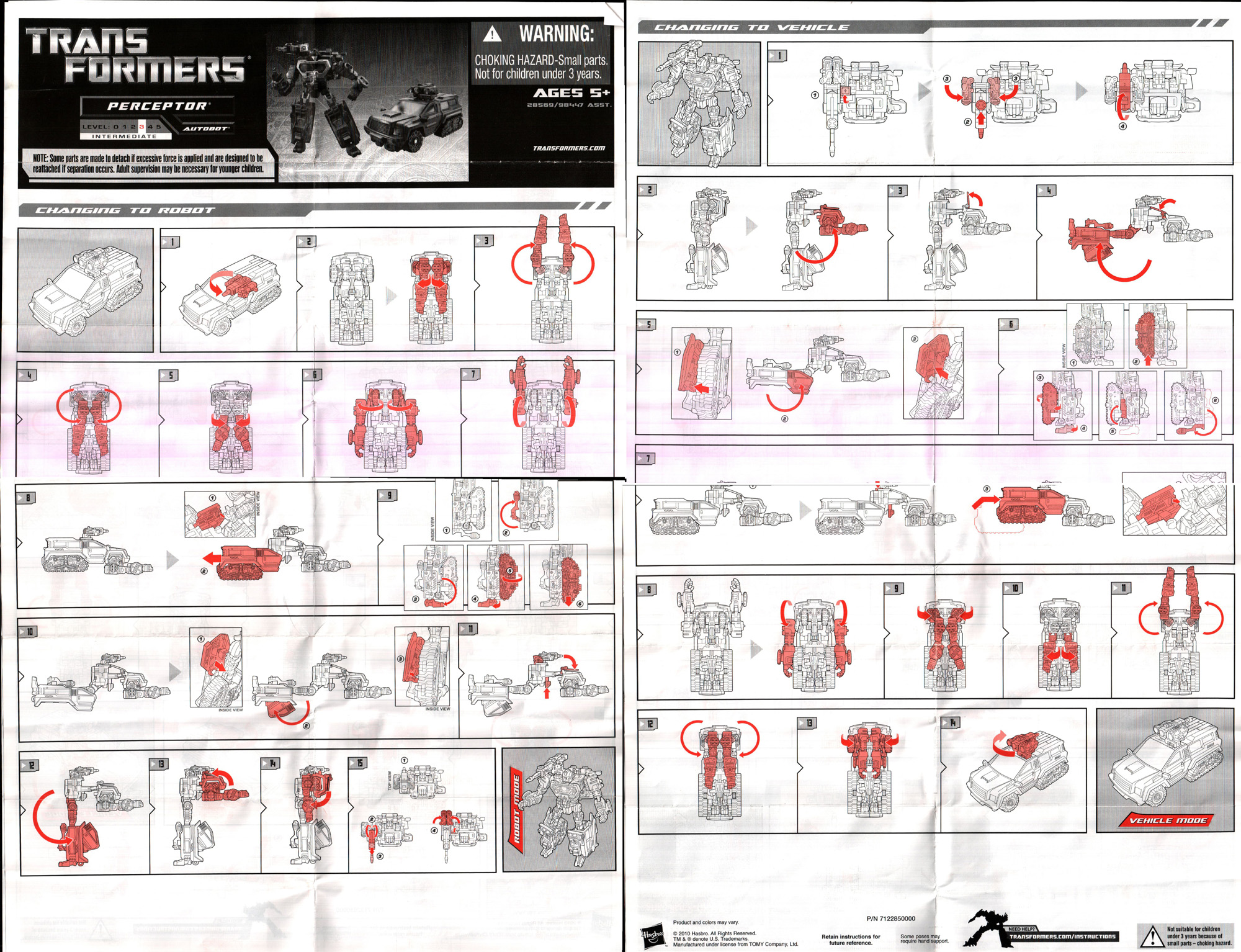 Deluxe Class Perceptor (Transformers, Transformers (2010 - HFTD / RTS ...
