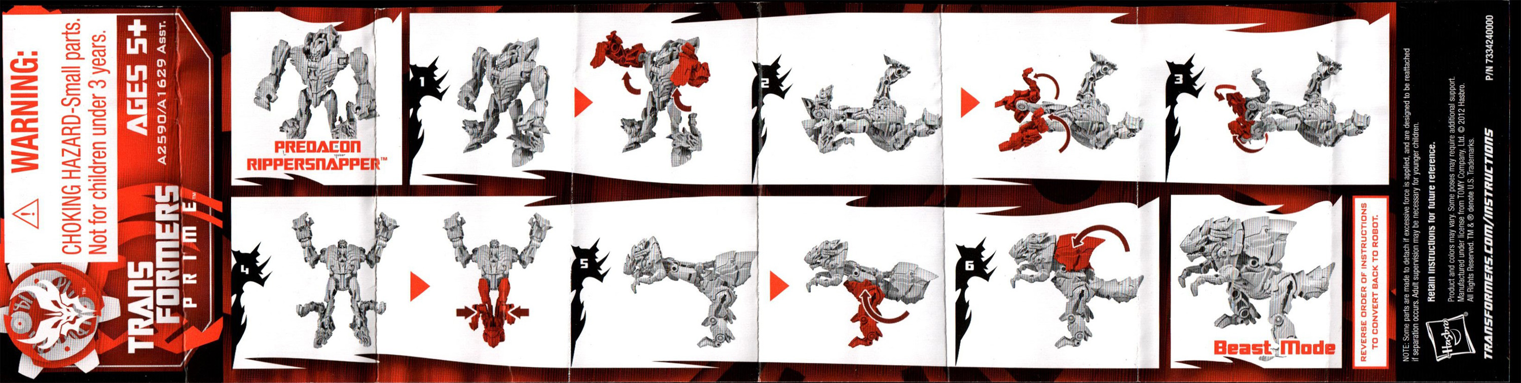 Cyberverse Legion Class Rippersnapper (Transformers, Prime, Predacon ...