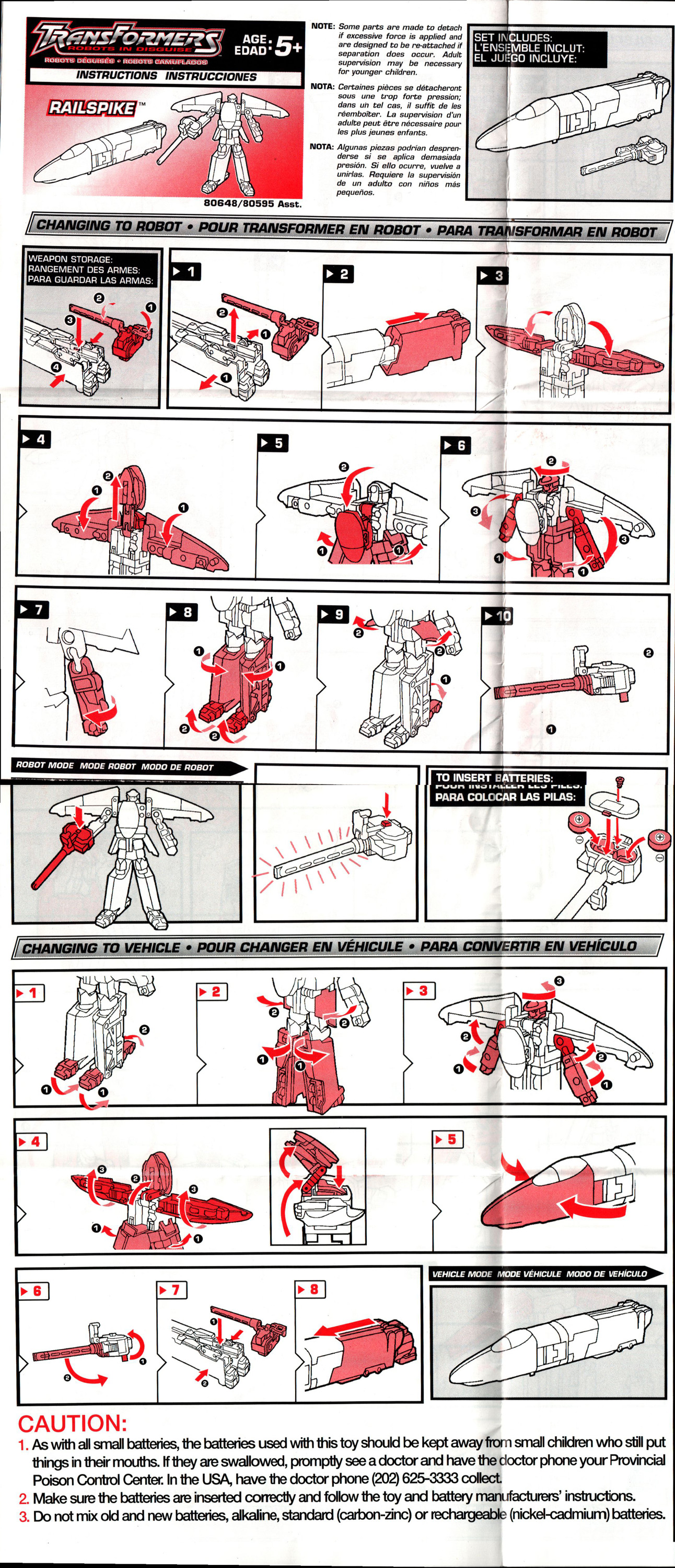 Trainbots (Rail Racer) Railspike (Transformers, Robots in Disguise (RID ...