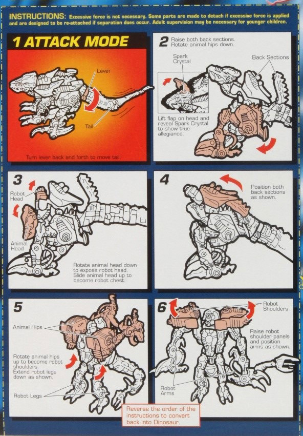 Deluxe Class Rapticon (Transformers, Beast Machines, Maximal ...