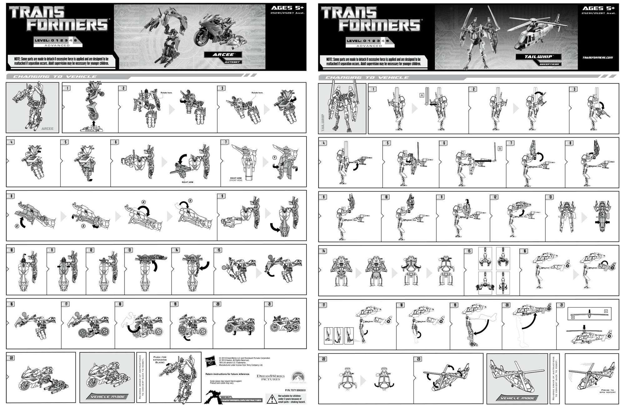 Versus Sets Rotorwash Rumble (Transformers, Transformers (2010 - HFTD ...