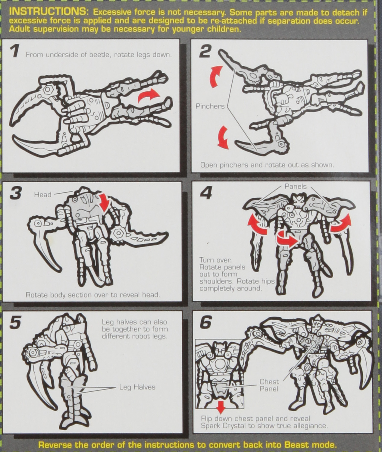 Basic Class Scarem (Transformers, Beast Wars, Predacon ...