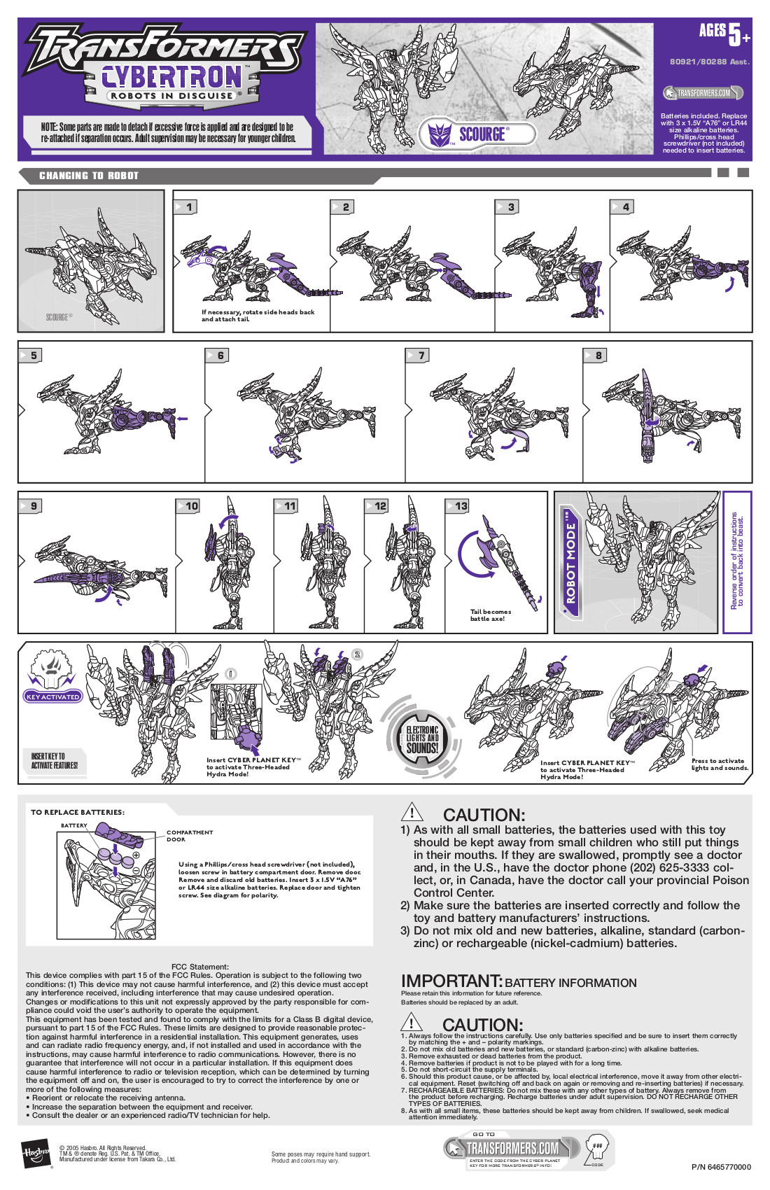 Ultra Class Scourge (u2m8) (Transformers, Cybertron, Decepticon ...