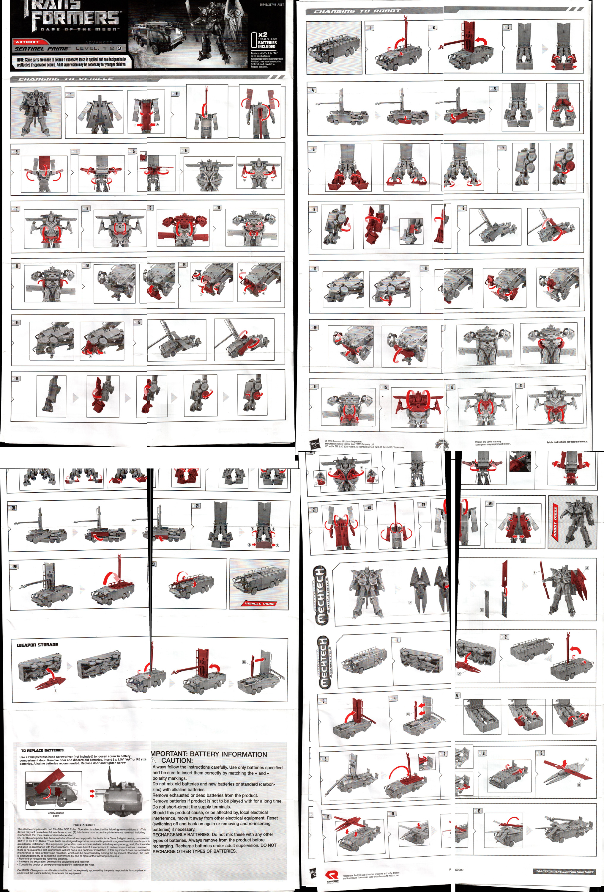 Leader Class Sentinel Prime (Transformers, Movie - Dark of the Moon ...